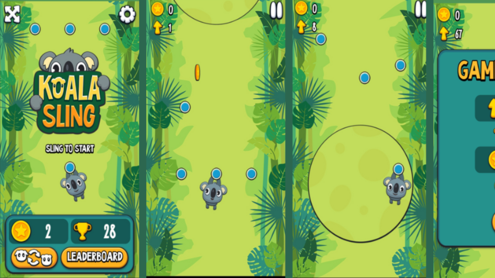 Koala sling fun game - App on Amazon Appstore
