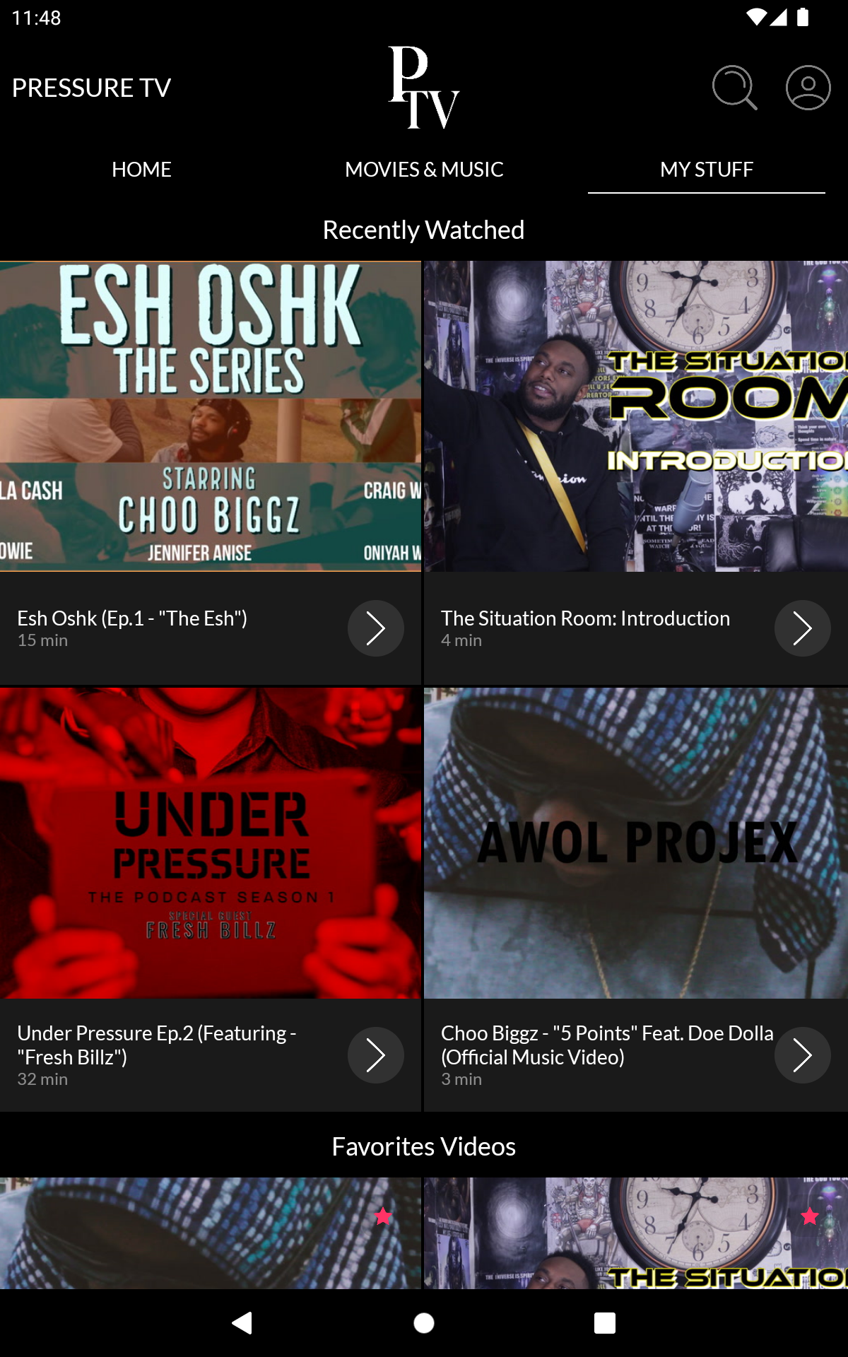 Pressure TV Network - App on Amazon Appstore