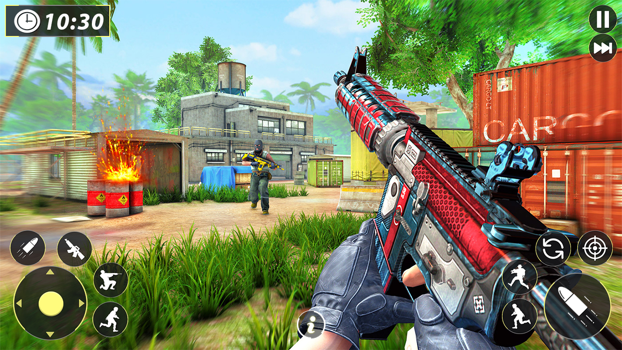 Fps Shooting Gun Fighting Adventure Games Offline 2024 - App on Amazon ...