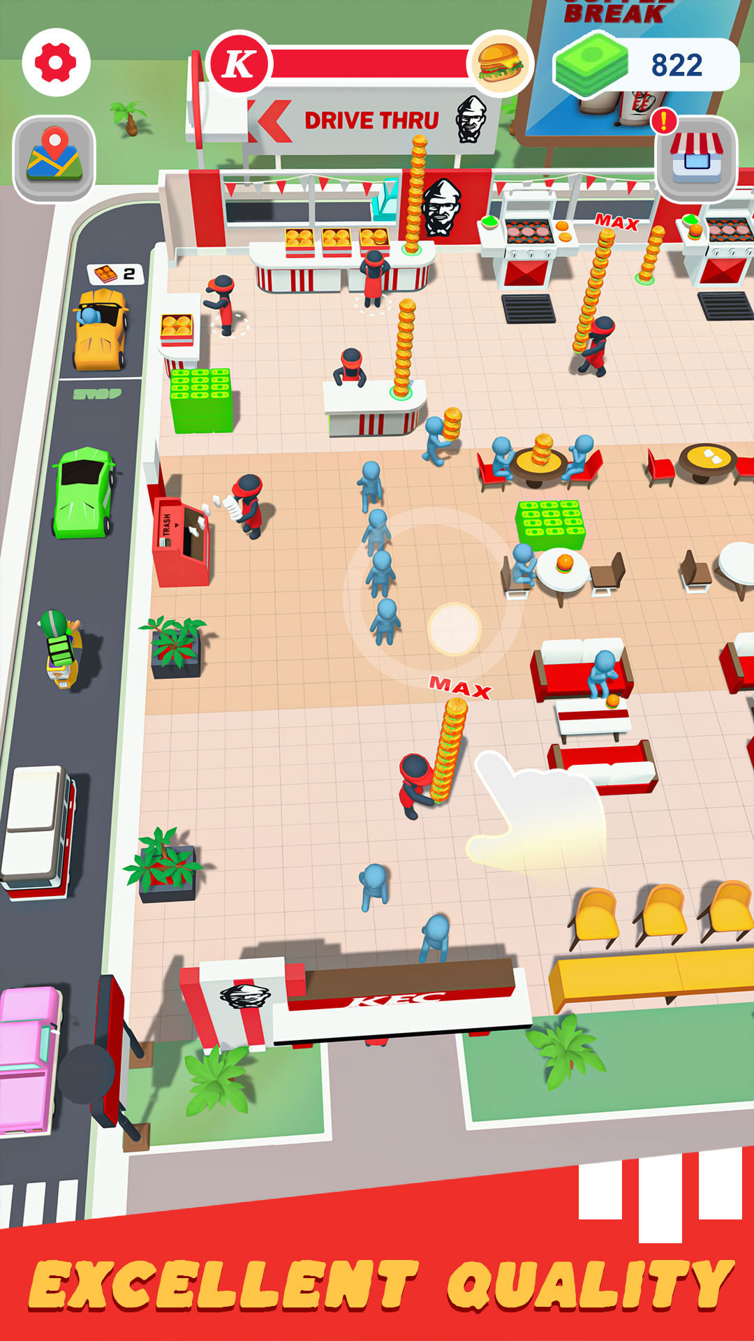 Burger Rush 3D: Cooking & Serving Game - App on Amazon Appstore