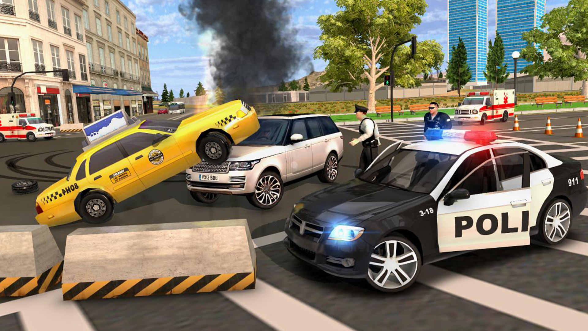 Grand Police Car Racing: Crime Chase 3D Cop Car Simulator Games - App ...
