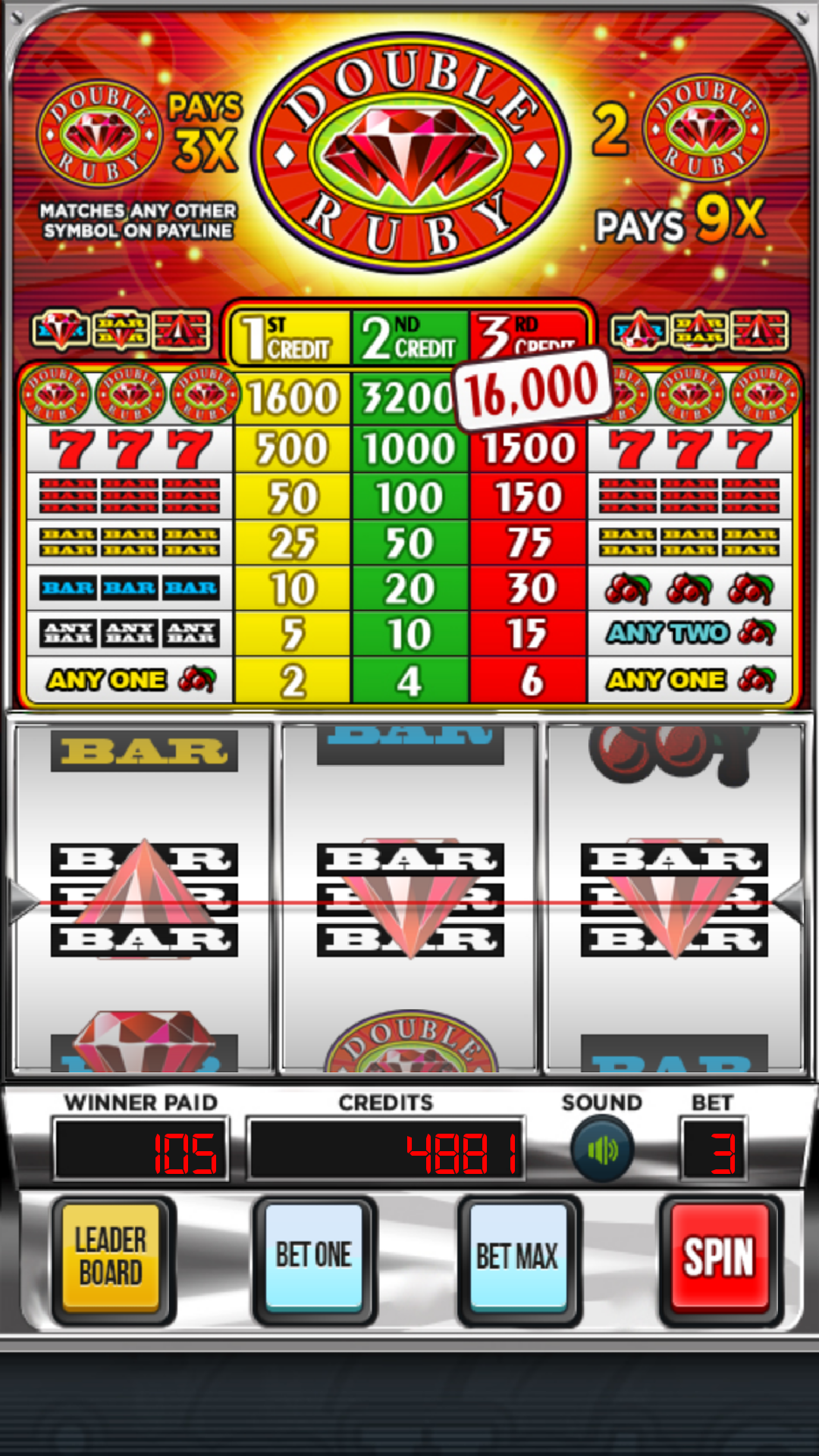 Double Ruby Slot Machine - App on Amazon Appstore