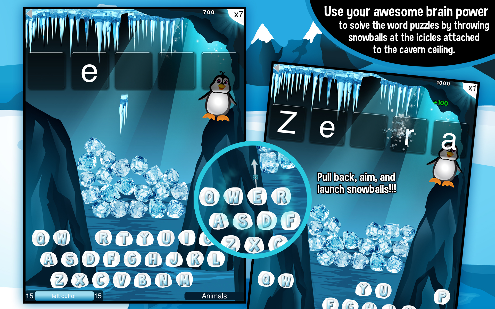 Learning Gems - Penguin Rescue - Application sur Amazon Appstore