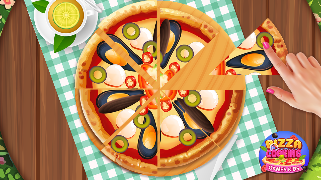 Pizza Maker: Cooking & Baking Games with Pizza Slices & Pepperoni Pizza ...