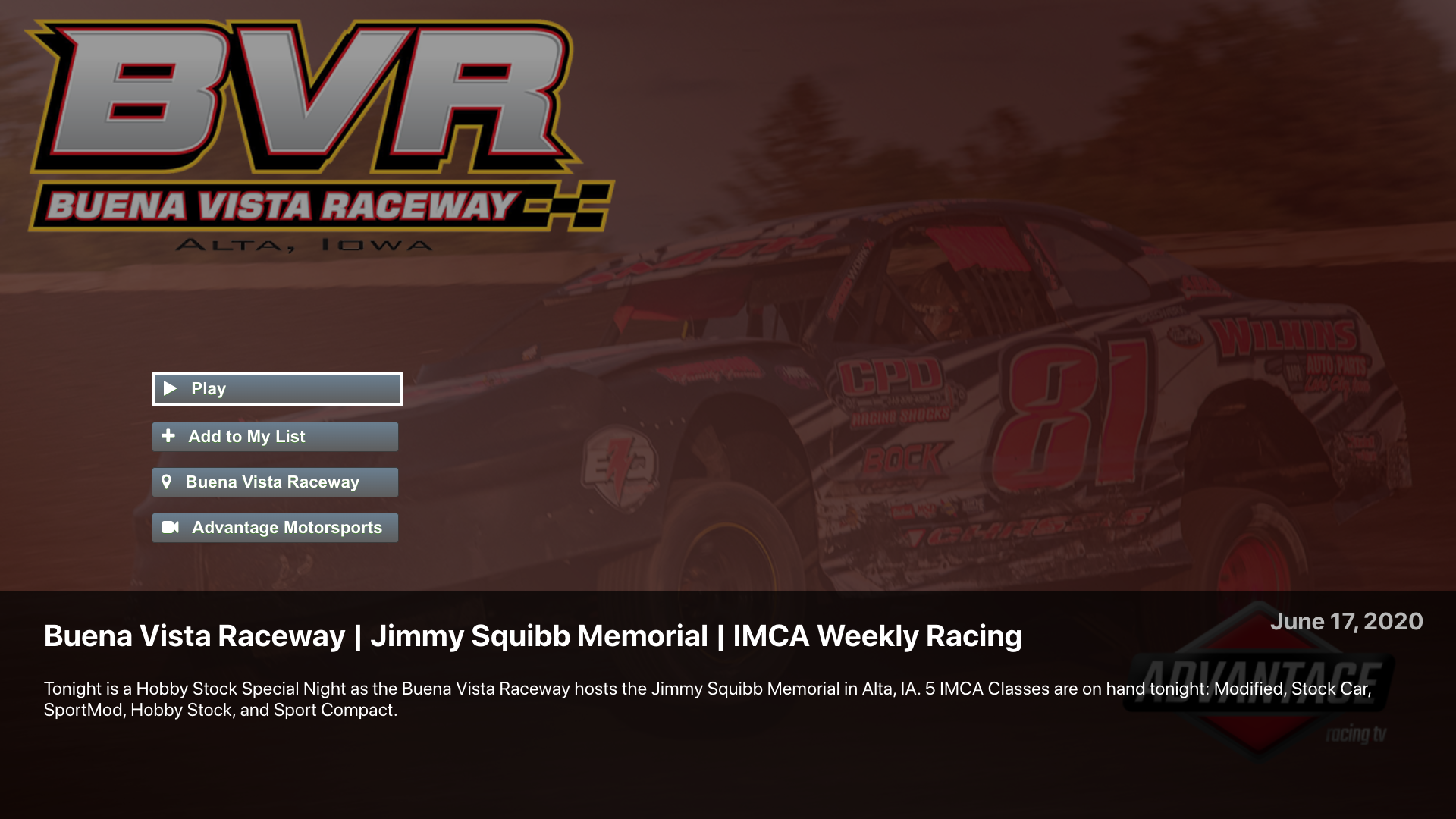 IMCA TV - App on Amazon Appstore