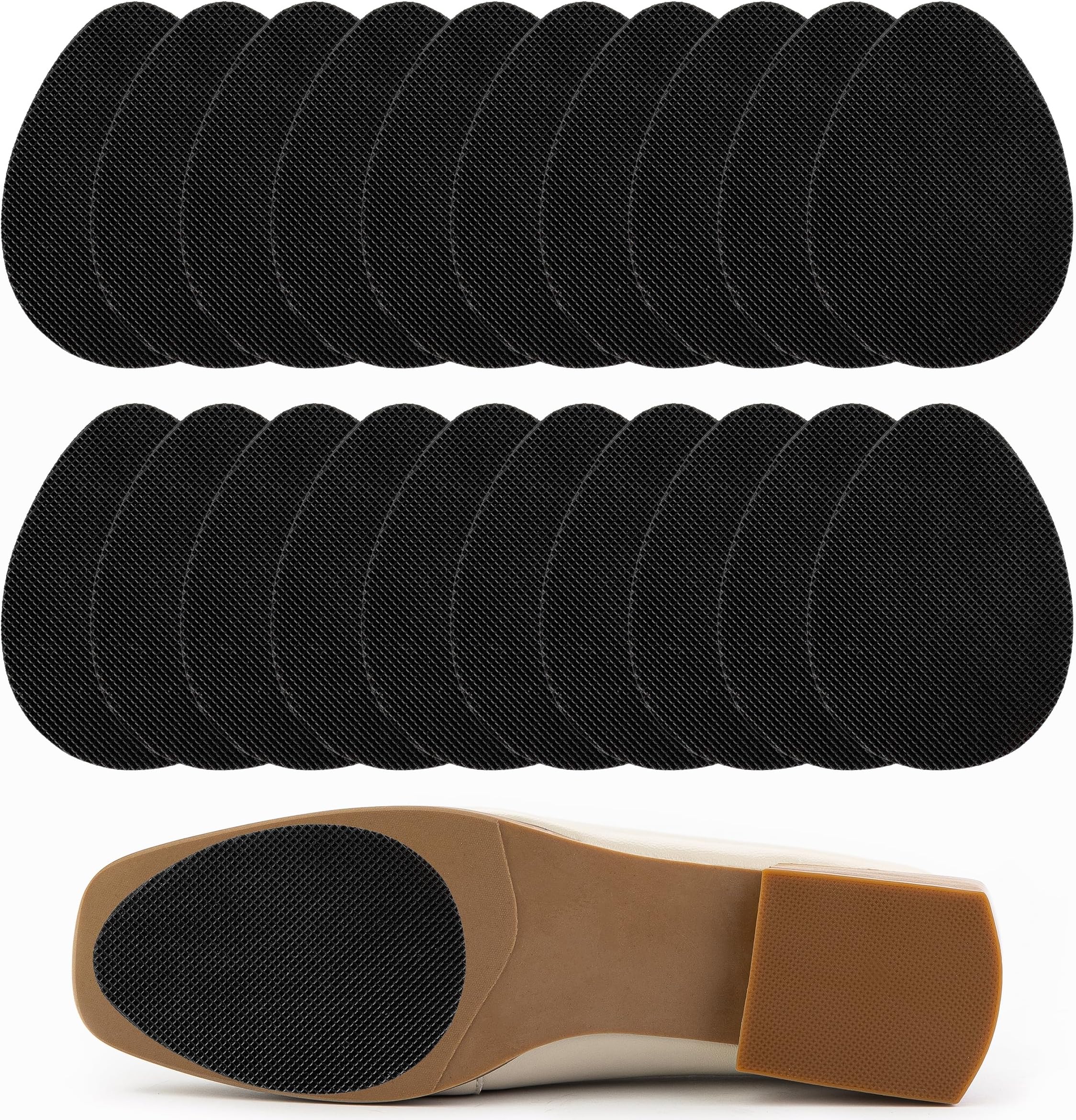 Amazon.com: 24 Pcs 12 Pairs Non-Slip Shoe Pads, Self-Adhesive Anti-Slip ...
