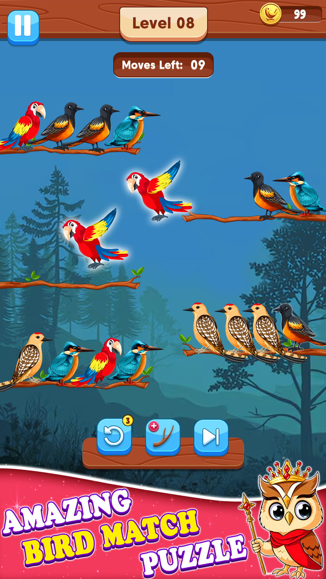 Bird Sort Puzzle: Color Sorting Games - SortPuz - App on Amazon Appstore