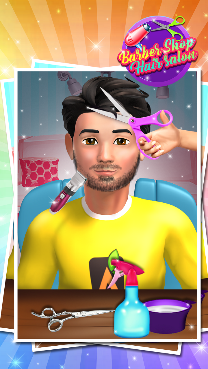 Barber Shop Tattoo Simulator: ASMR Hair Cutting & Makeover Games 3D ...
