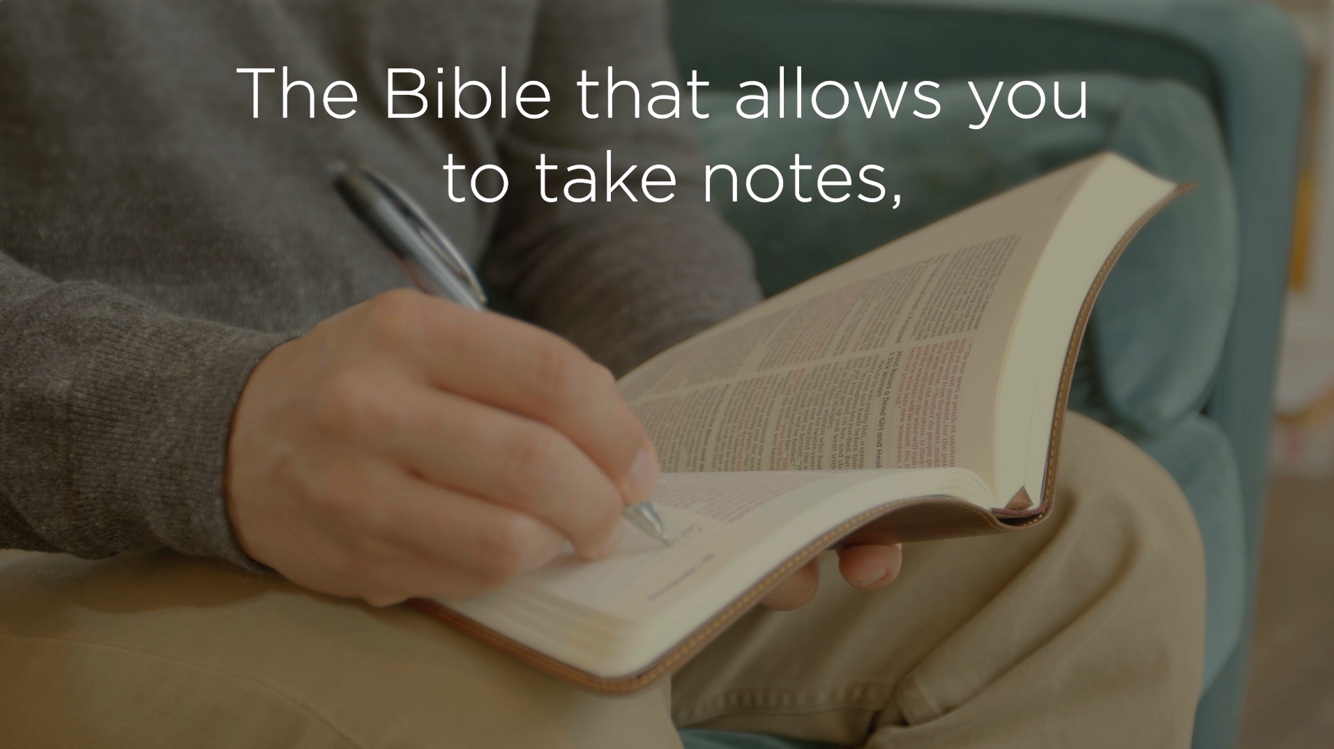 Watch NIV Journal the Word Bibles on Amazon Live