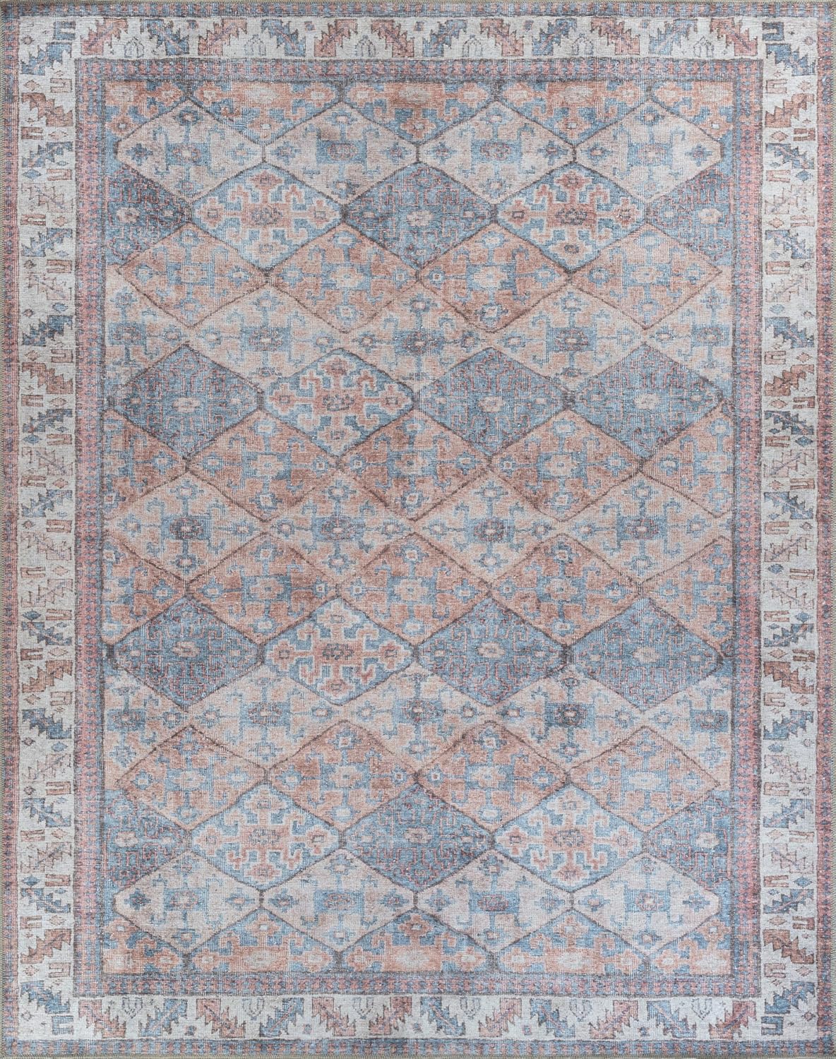 Amazon.com: Luria Rugs Easy Care 9' x 12' Non-Slip Large Area Rug for Living Room, Bedroom ...