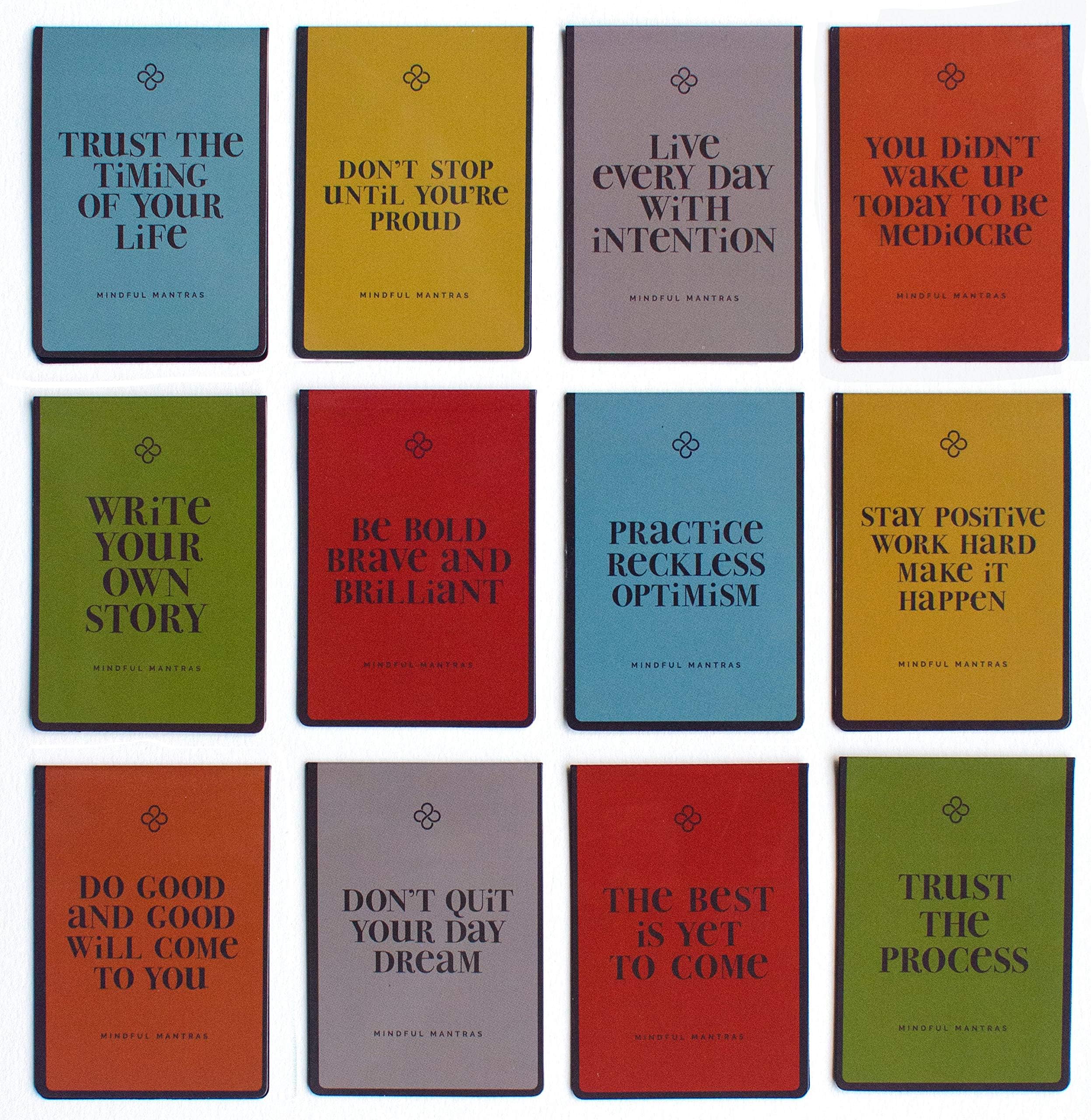 Amazon.com: Magnetic Magnetic Bookmarks - Optimistic Quotes Gifts: Set ...