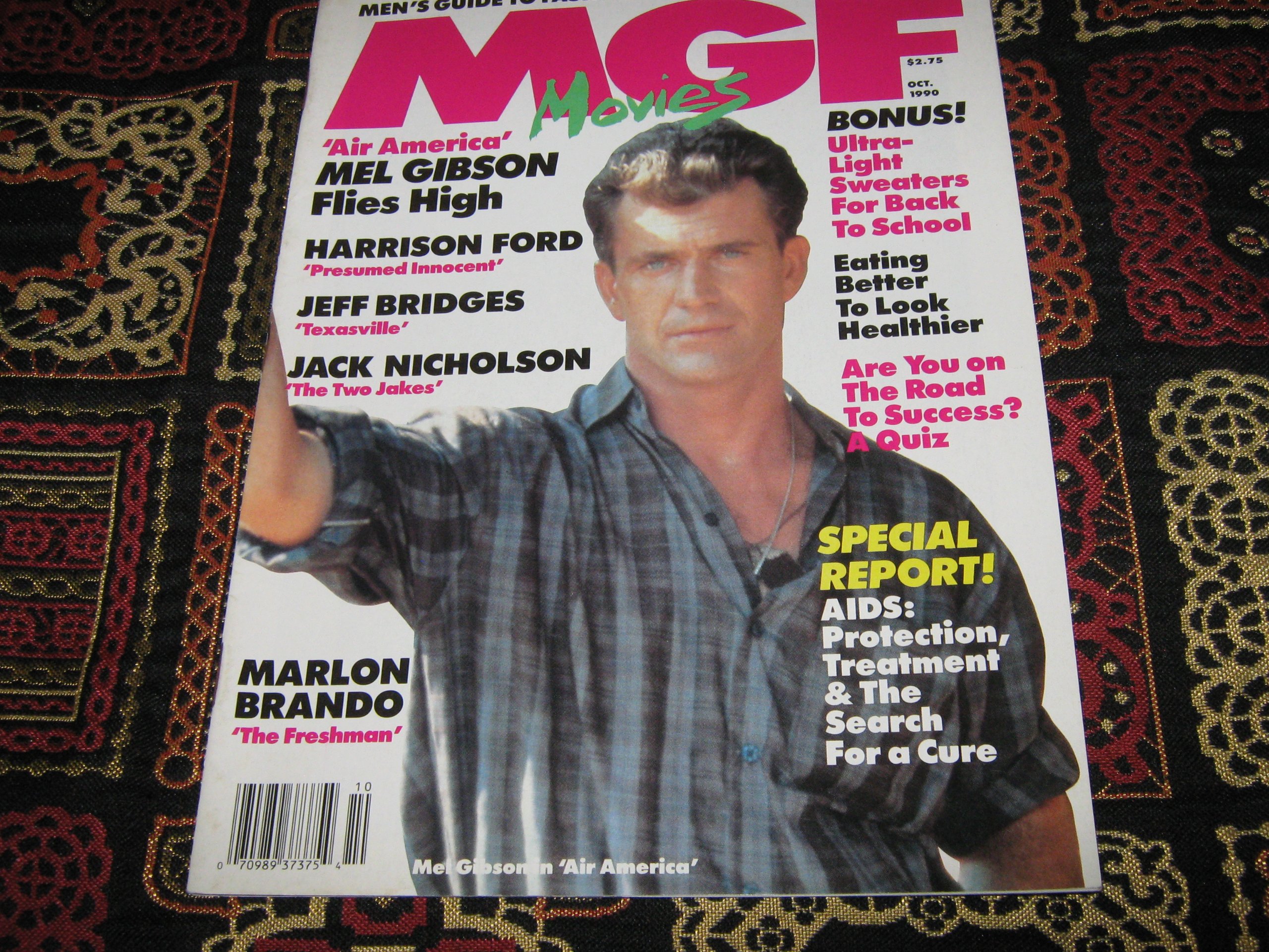 Mgf Movies Magazine Mel Gibson Harrison Ford Jeff Bridges Jack ...
