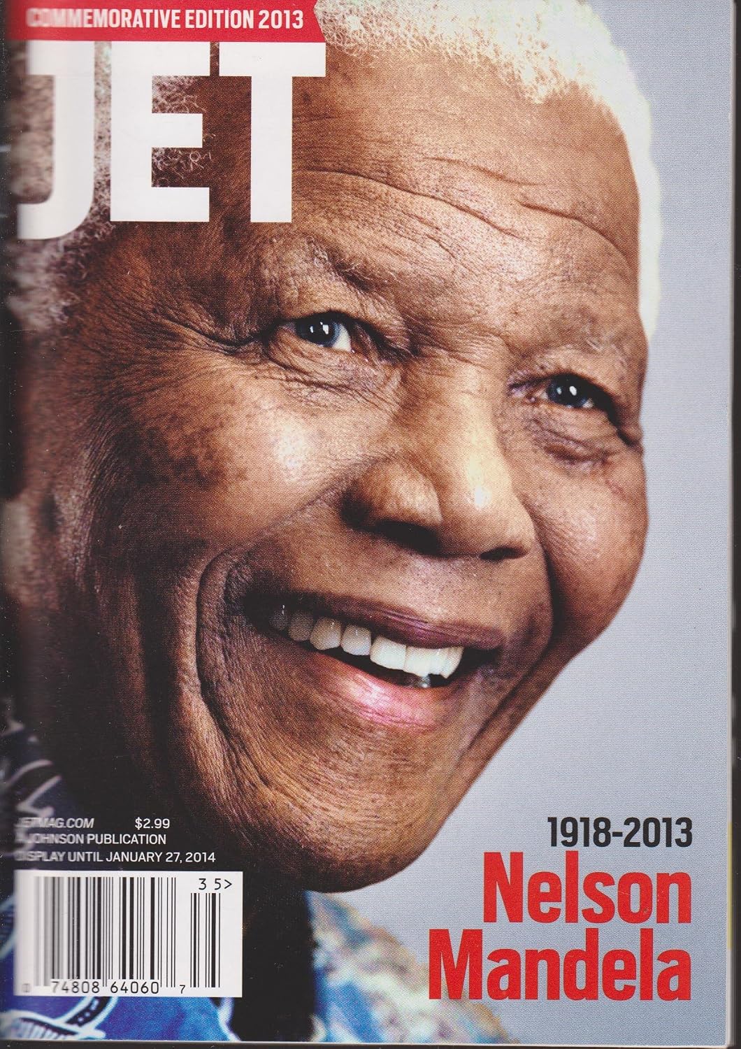 Jet Magazine 2013 Commemorative Edition Nelson Mandela 1918-2013 ...