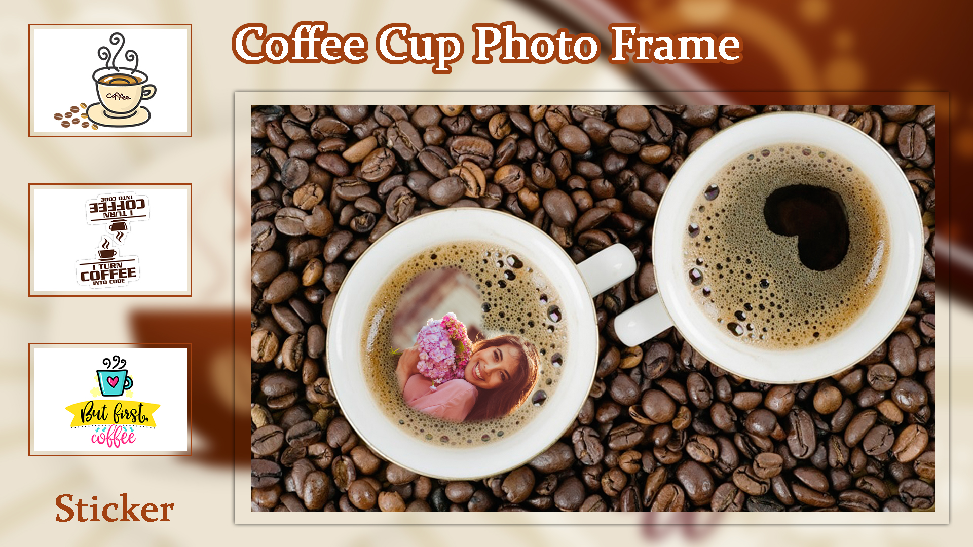 Coffee Cup Photo Frames - App on Amazon Appstore