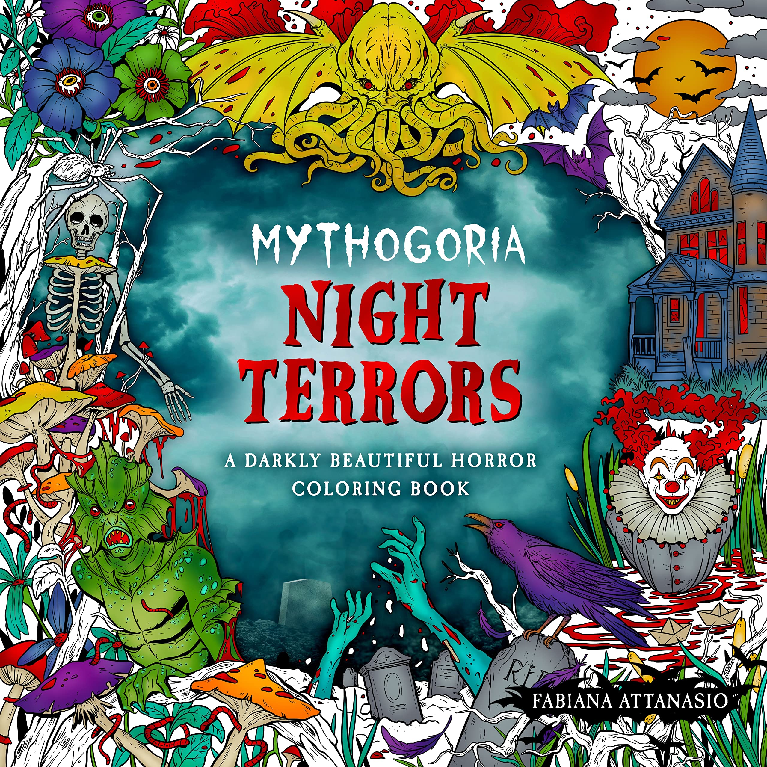 Amazon.com: Mythogoria: Night Terrors: A Darkly Beautiful Horror ...