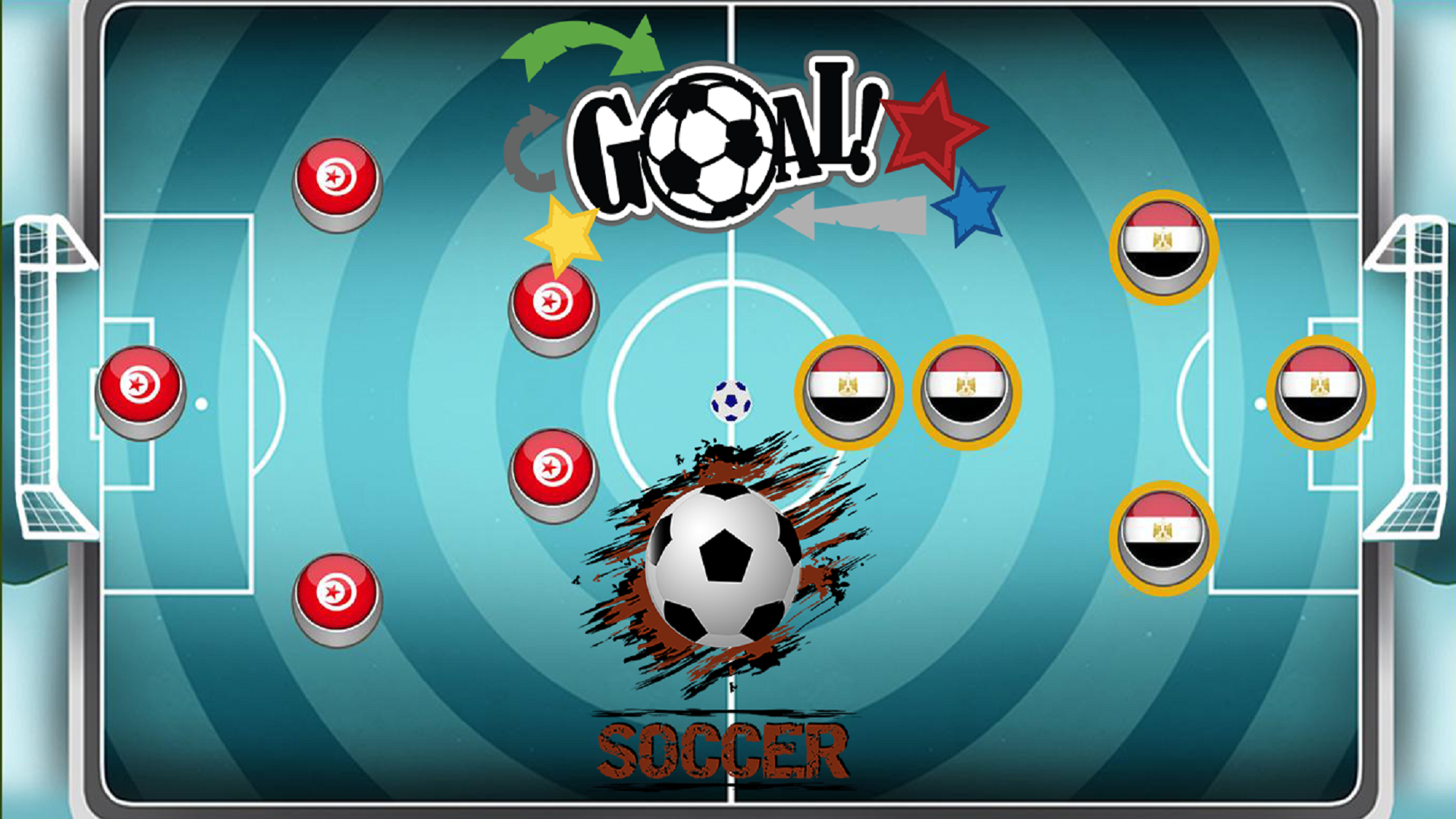 Finger Kick Soccer 2024 : Soccer Stars 2048 Football Games - Finger ...