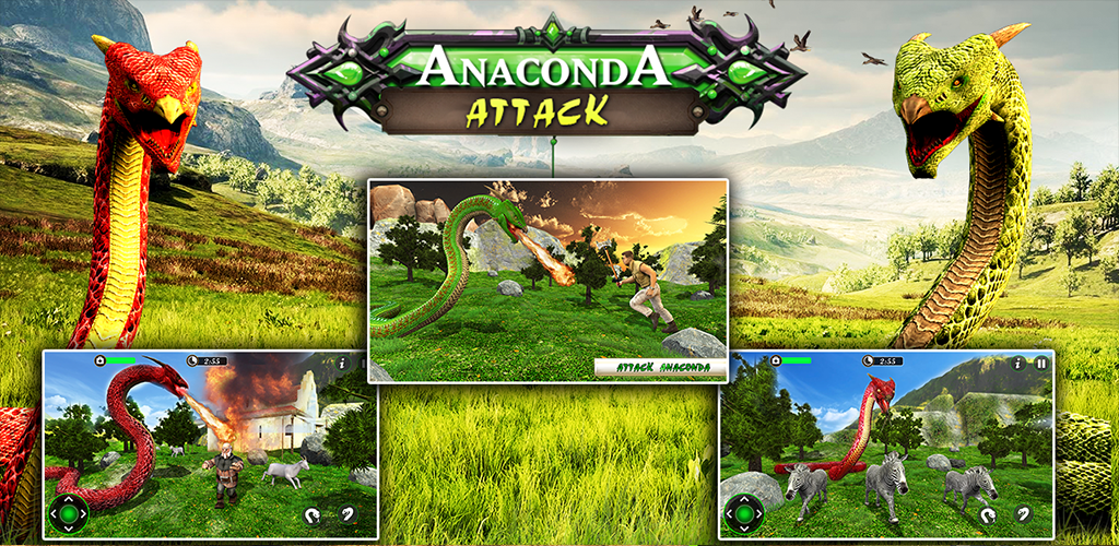 Real Anaconda Simulator 3D - Animal Hunting Games - App on Amazon Appstore