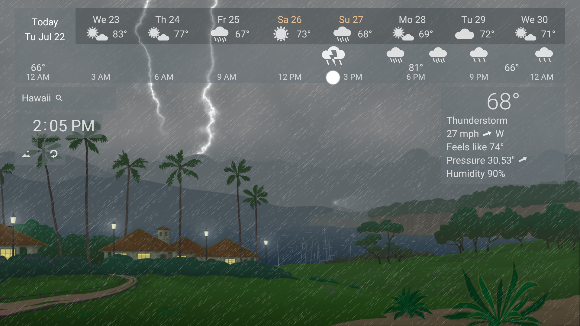 YoWindow Weather - App on Amazon Appstore