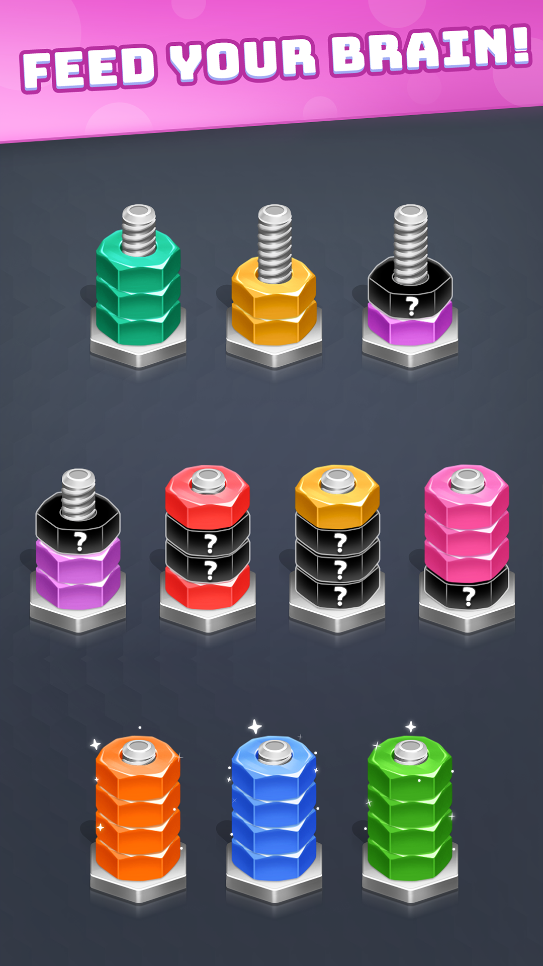 Nuts & Bolts Sort Puzzle Game - App on Amazon Appstore