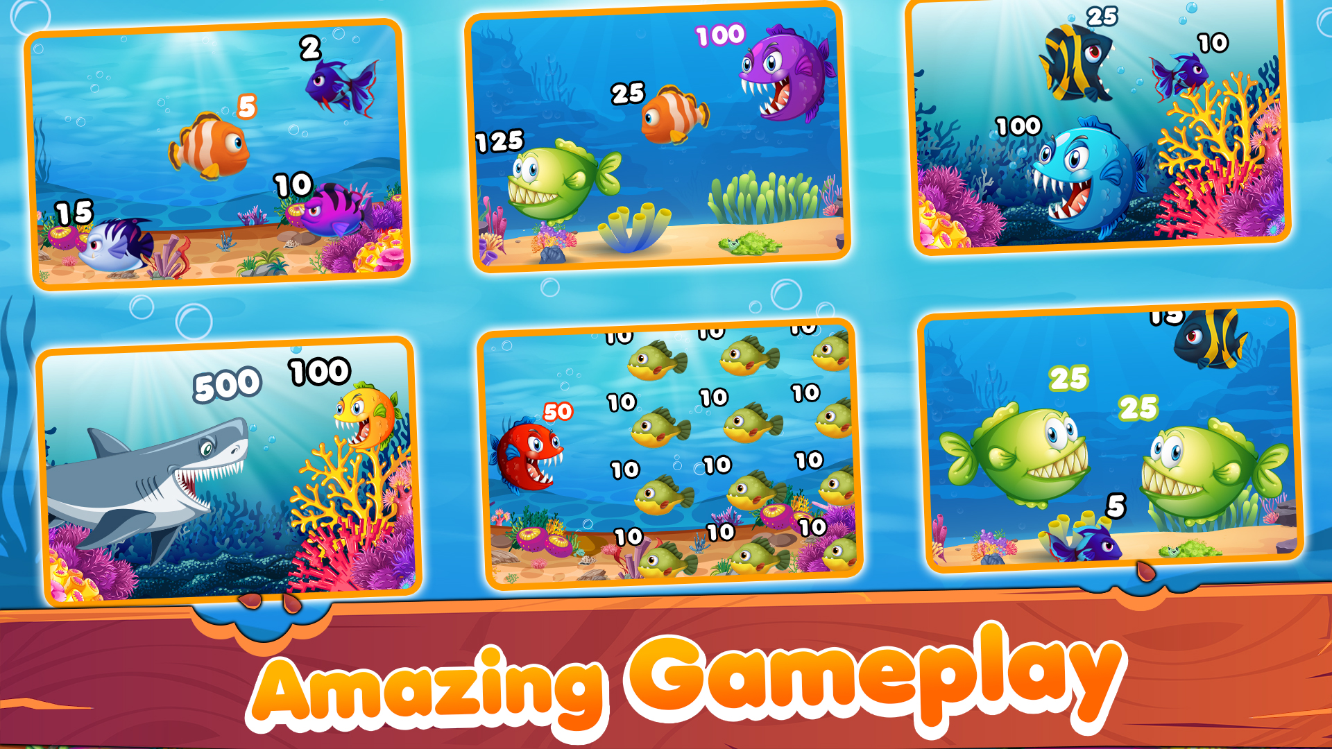 Big Fish Eat Small: Fishing Games:Amazon.co.jp:Appstore for Android