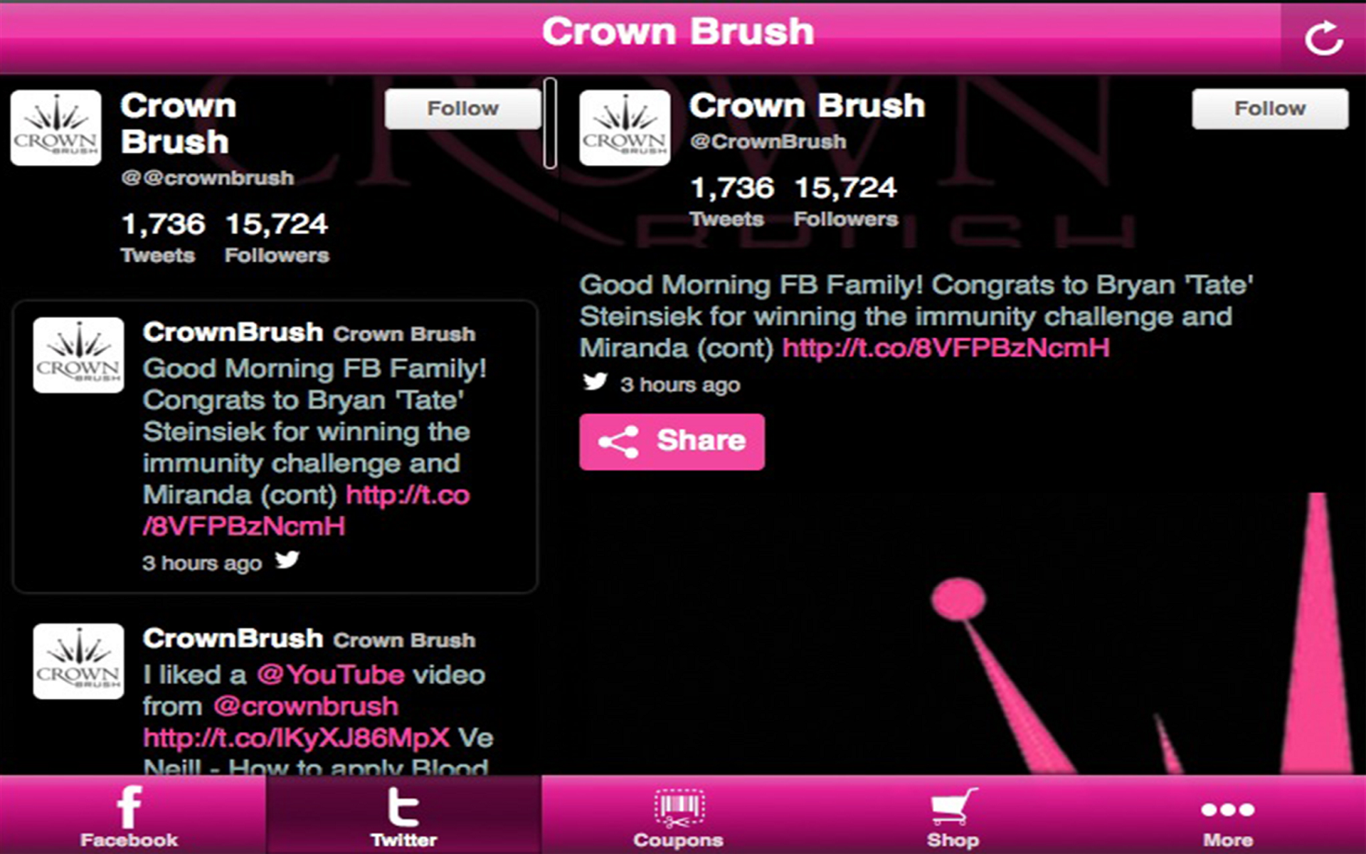 Crown Brush - App on Amazon Appstore