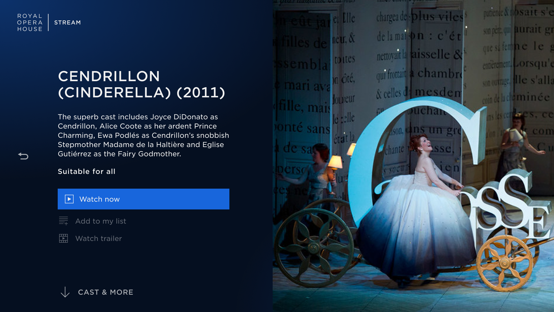 Royal Opera House Stream - App on the Amazon Appstore