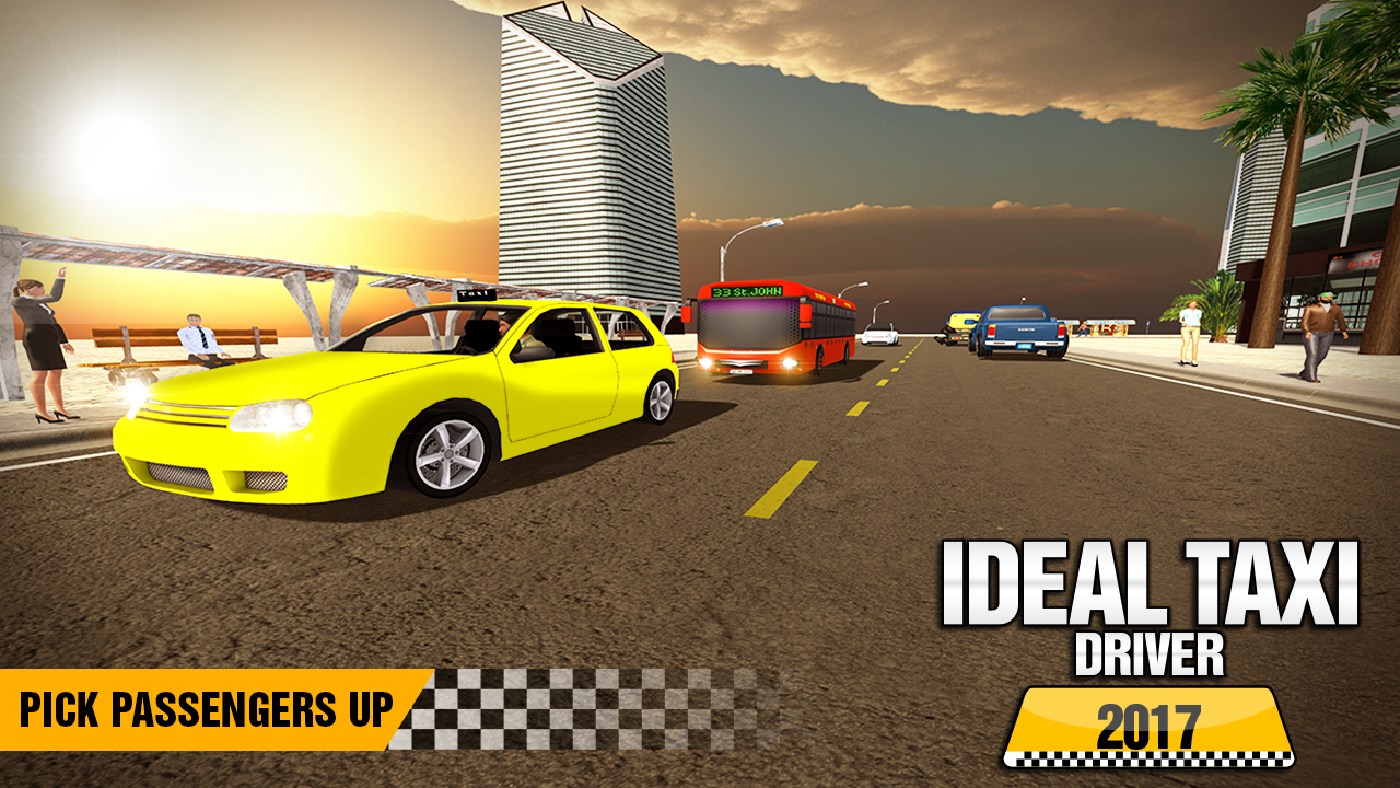 Taxi Driver Highway City Simulator – Real Taxi Driving Game | 3D Taxi ...
