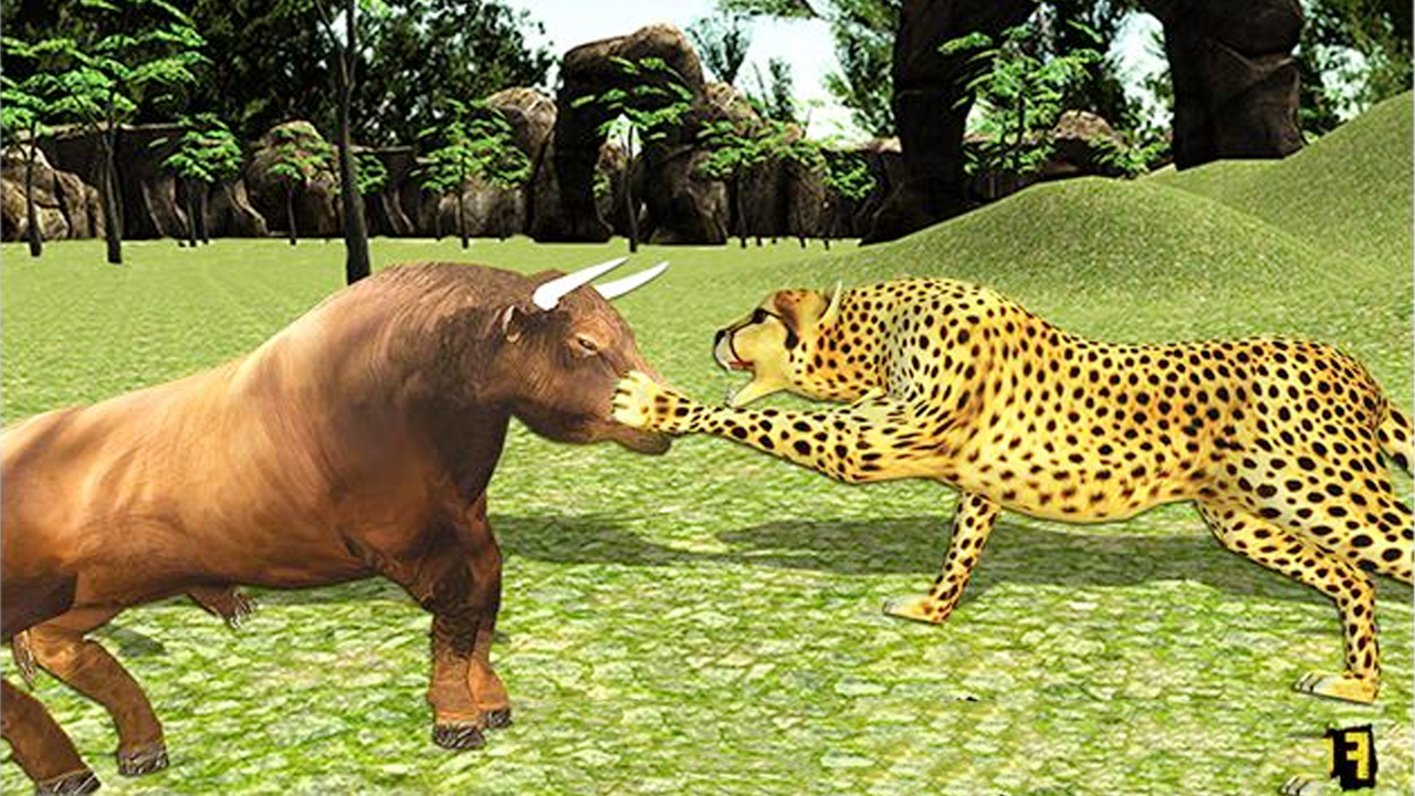 Wild Cheetah Running Simulator Hunter Attack Jungle Life Survival Games ...