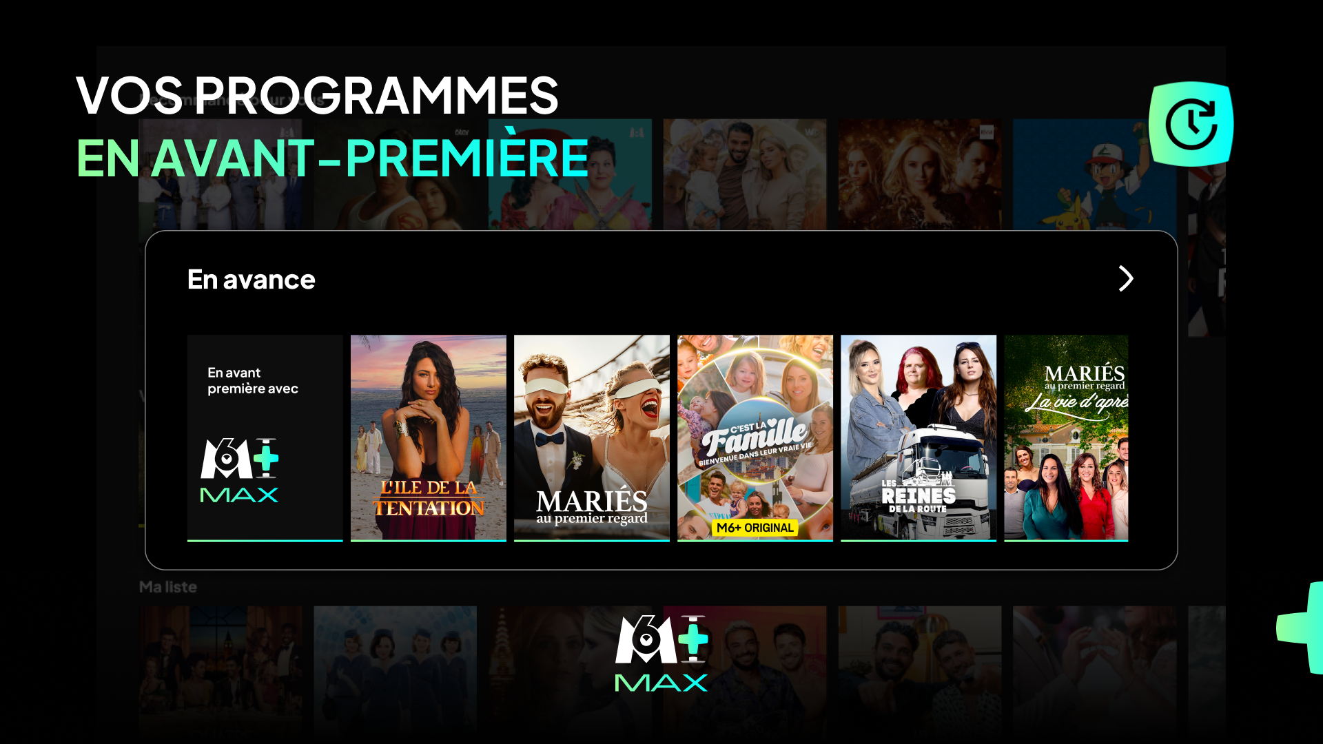 M6+ : Tv replay & streaming - Application sur Amazon Appstore