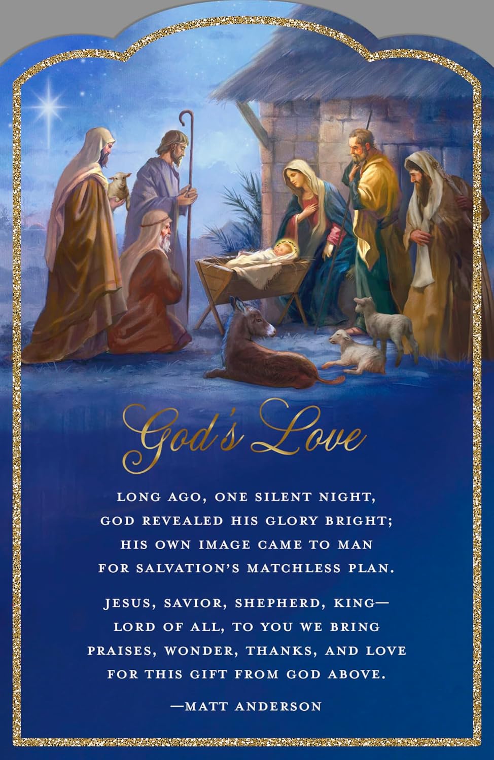 Amazon.com : DaySpring - God's Love Nativity - 18 Premium Christmas ...