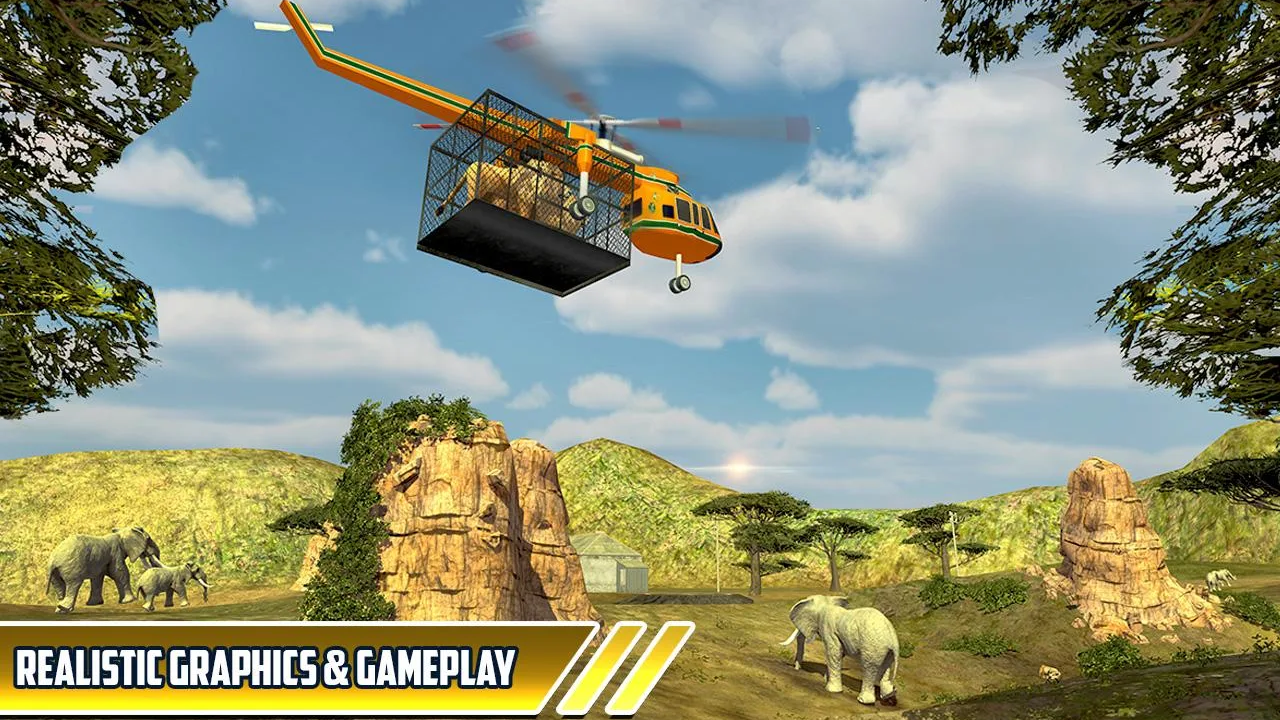 Wild Zoo Animal Transport Truck Simulator Truck Driving Game: Animal ...