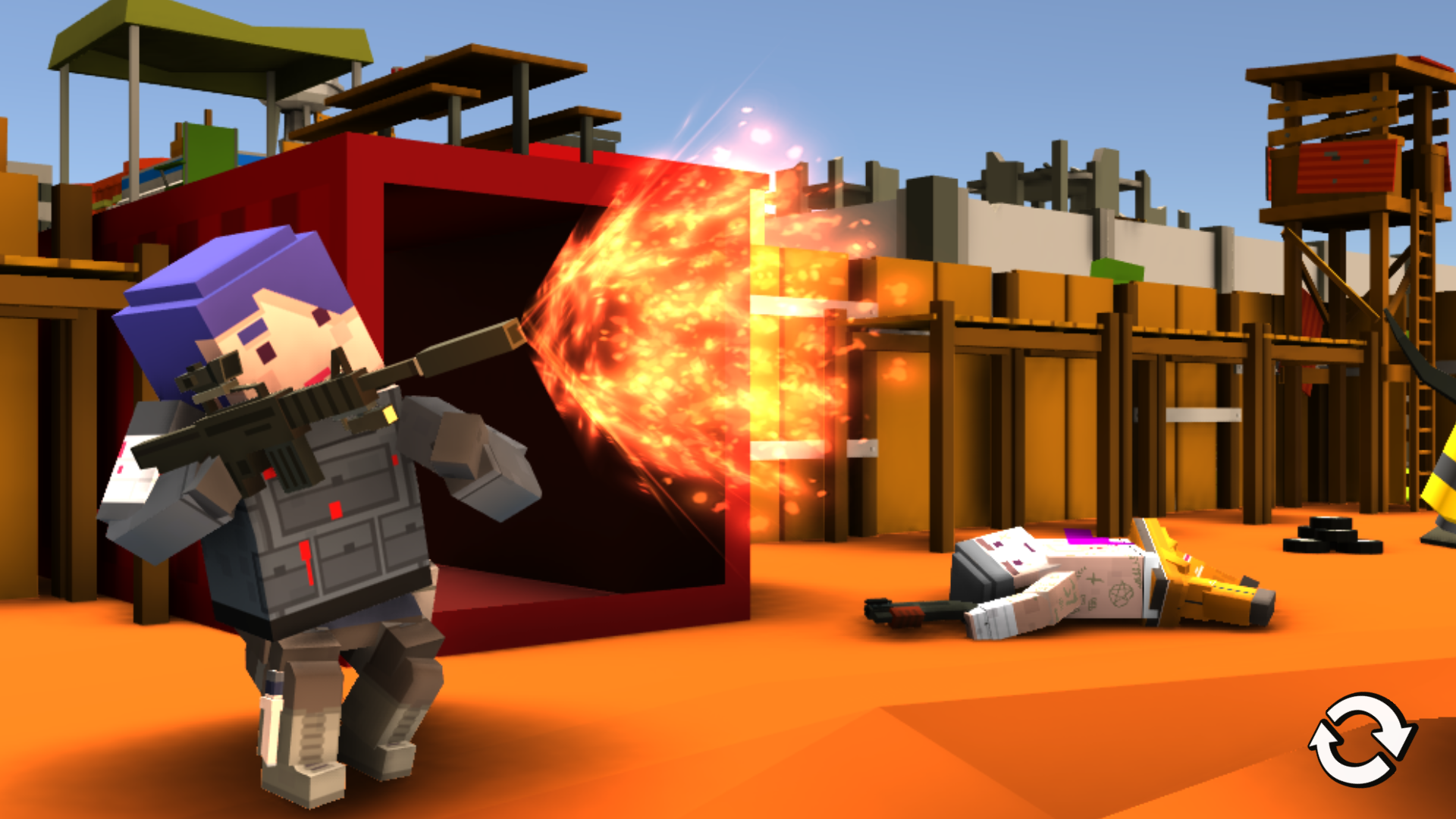 Pixel Battlegrounds: Open World Third-Person Shooter Adventure Craft ...