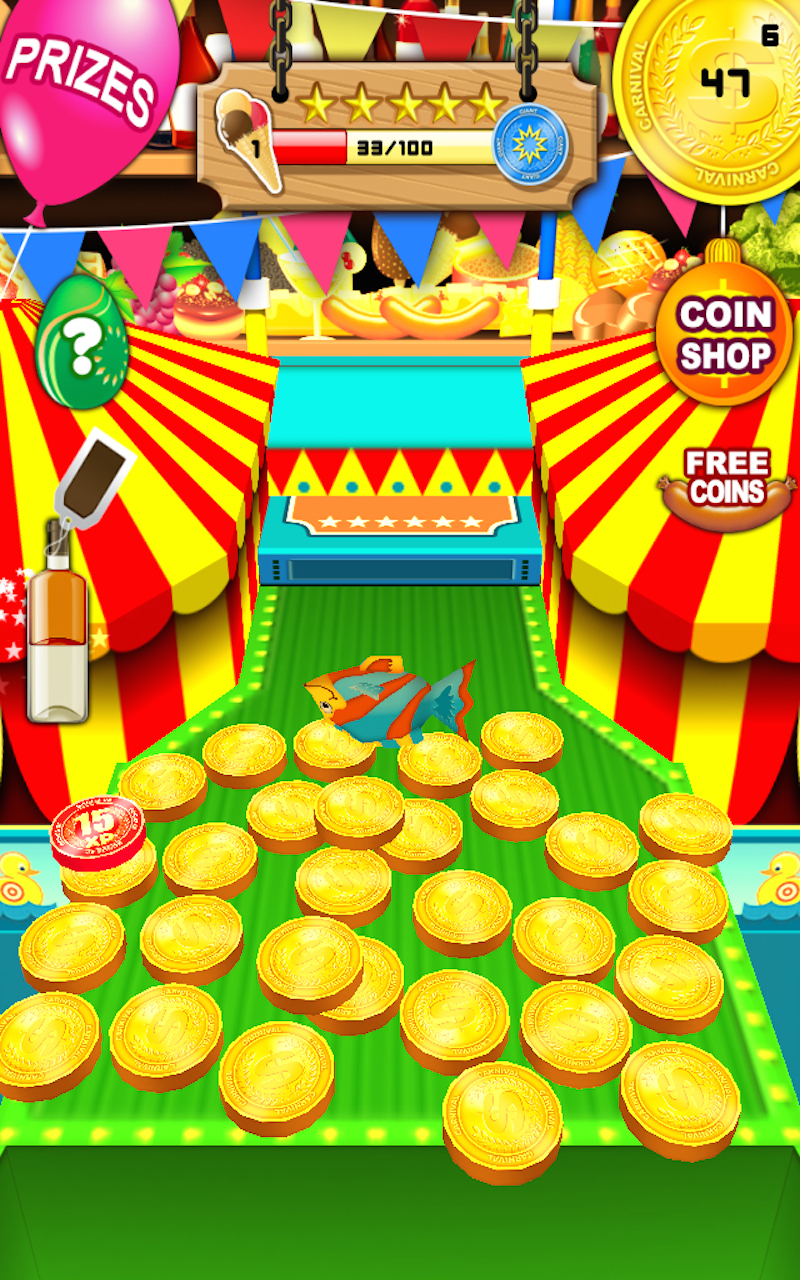 Carnival Coins - Arcade Style 3D Coin Dozer - App on Amazon Appstore