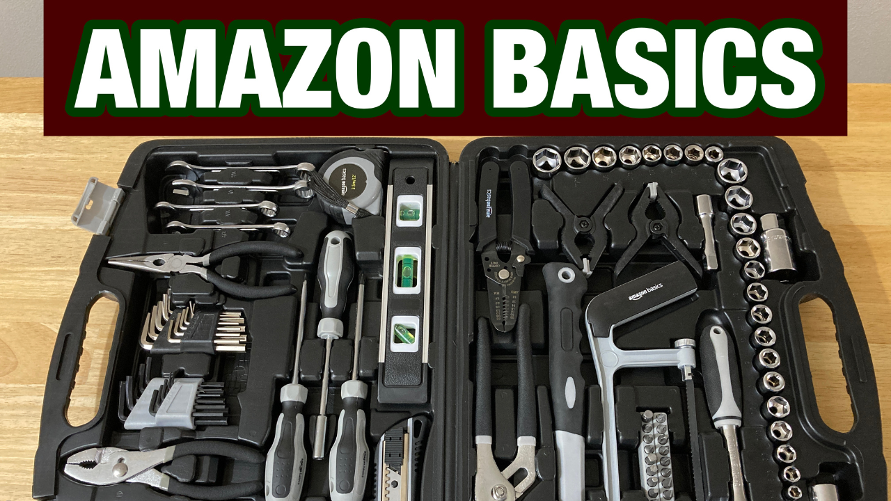 Watch Amazon Basics Tool Kit Set Unboxing and Review on Amazon Live