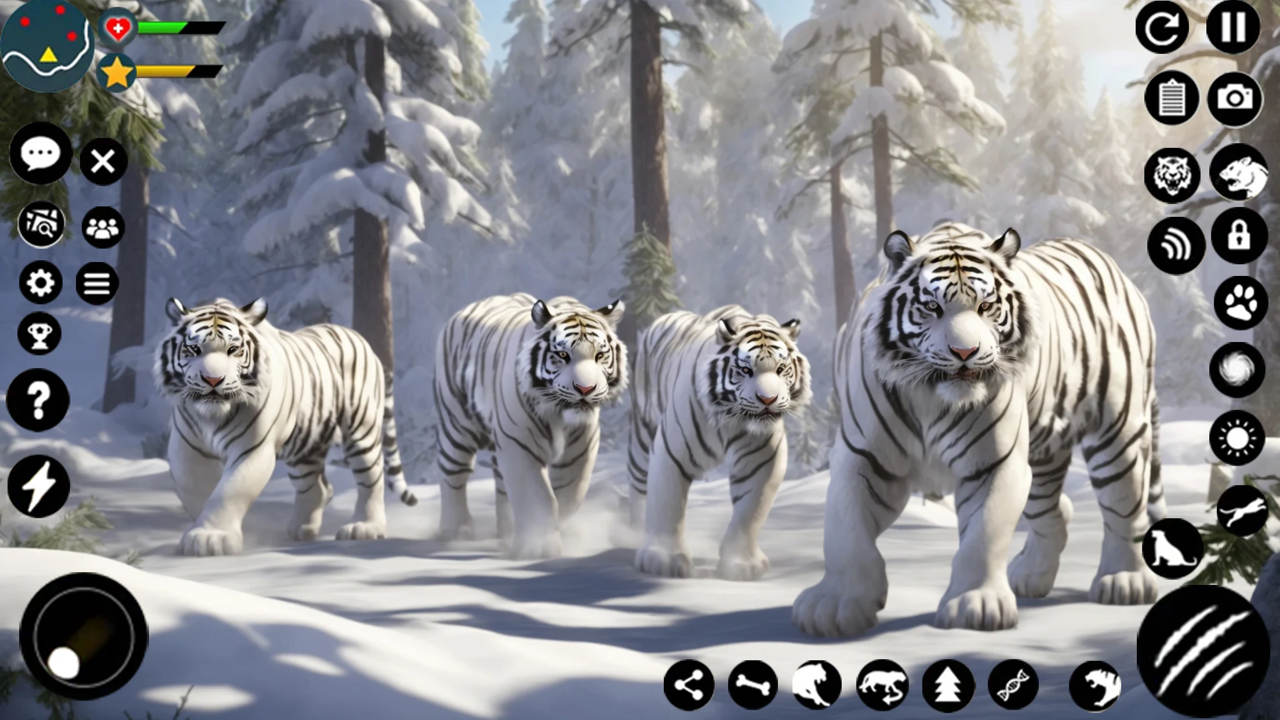 Arctic White Tiger Family Sim - App on Amazon Appstore