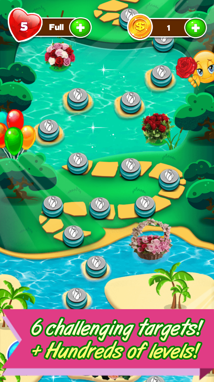 Rose Paradise - most popular flower matching games for adults free ...