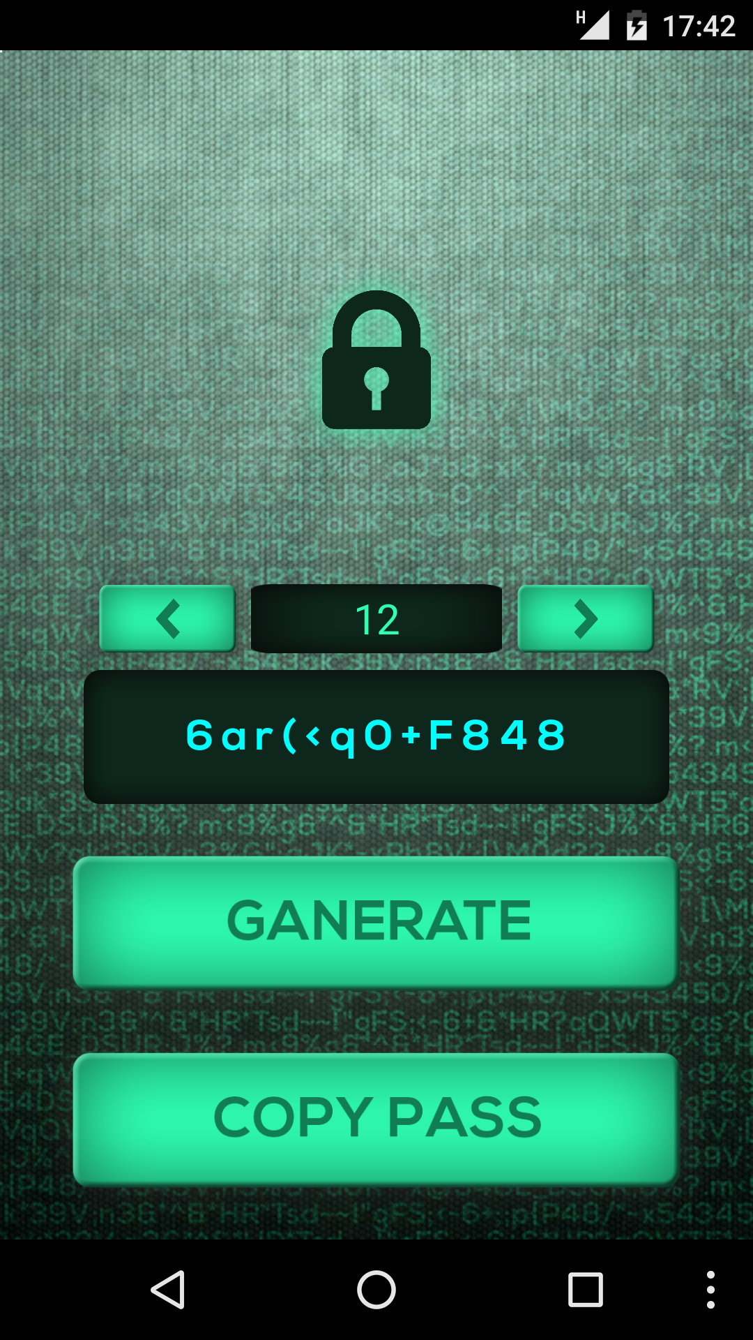 Strong Password Generator - App on Amazon Appstore