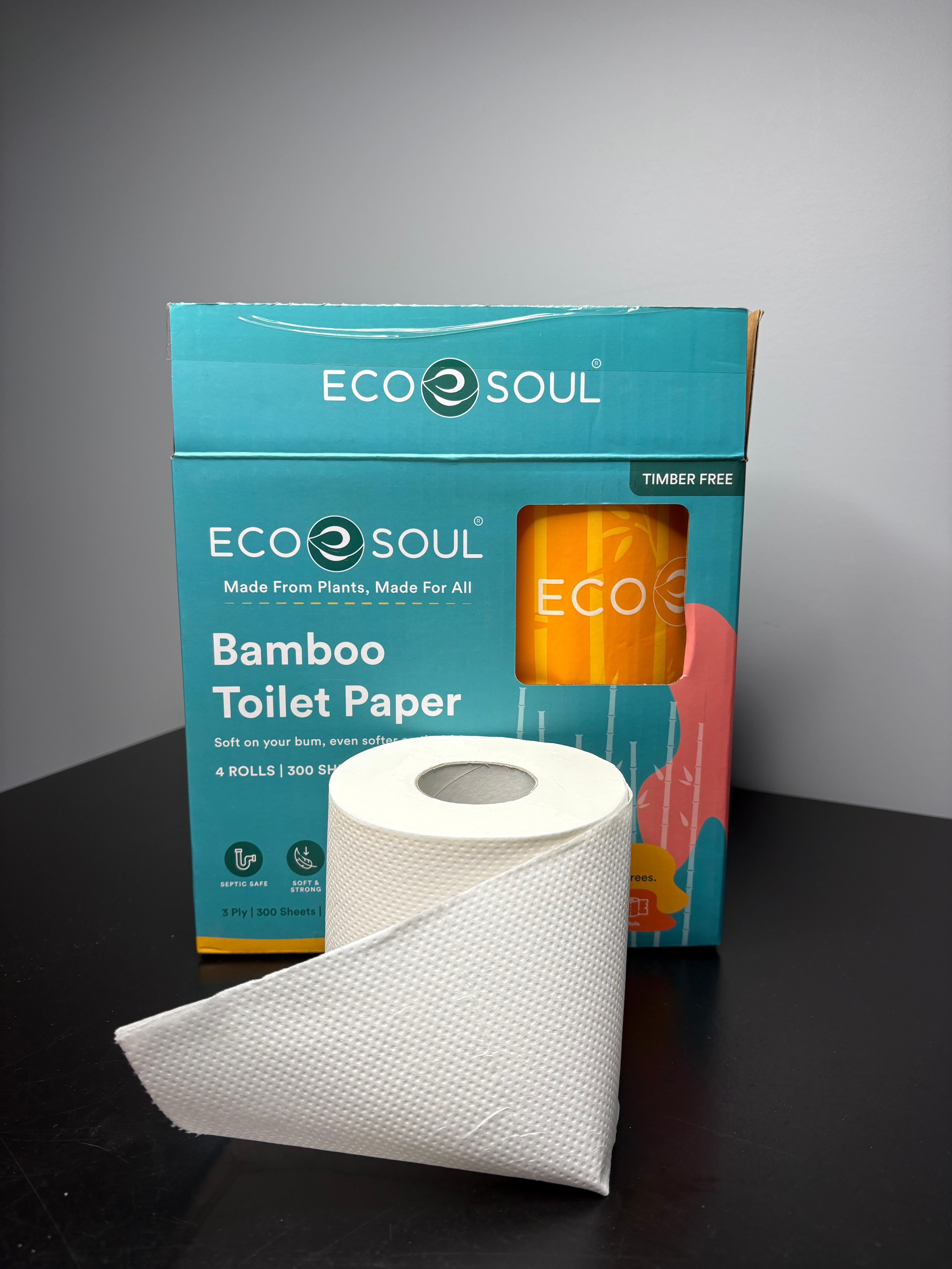 Watch ECO SOUL 3 Ply Bamboo Toilet Paper on Amazon Live