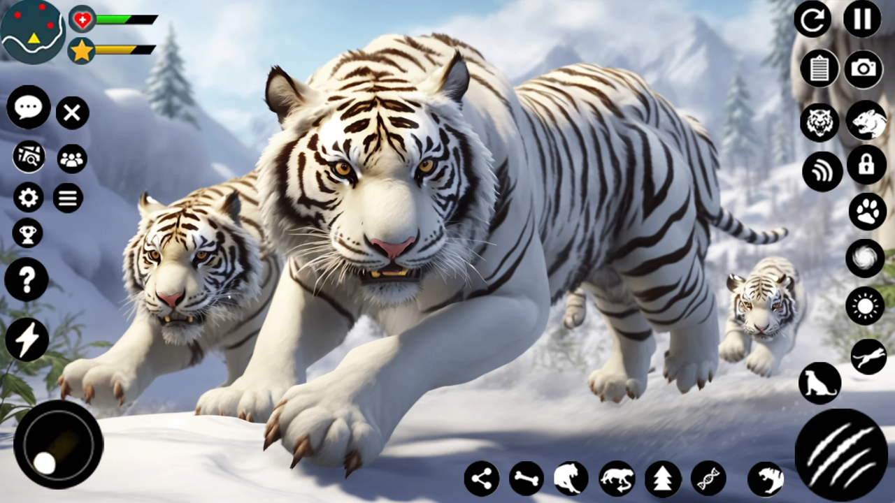 Arctic White Tiger Family Sim - App on Amazon Appstore
