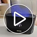 Amazon.com: Essential Oil Diffuser, Humidifier with 7 Colors Flame ...