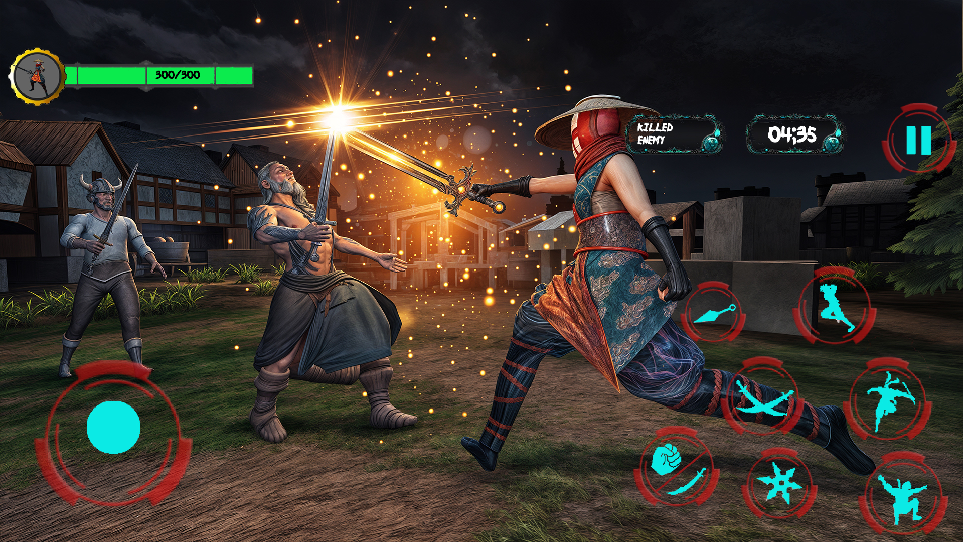 Real Ninja Hero Fight Assassin Survival Games - Kung Fu Shadow 3D - App ...