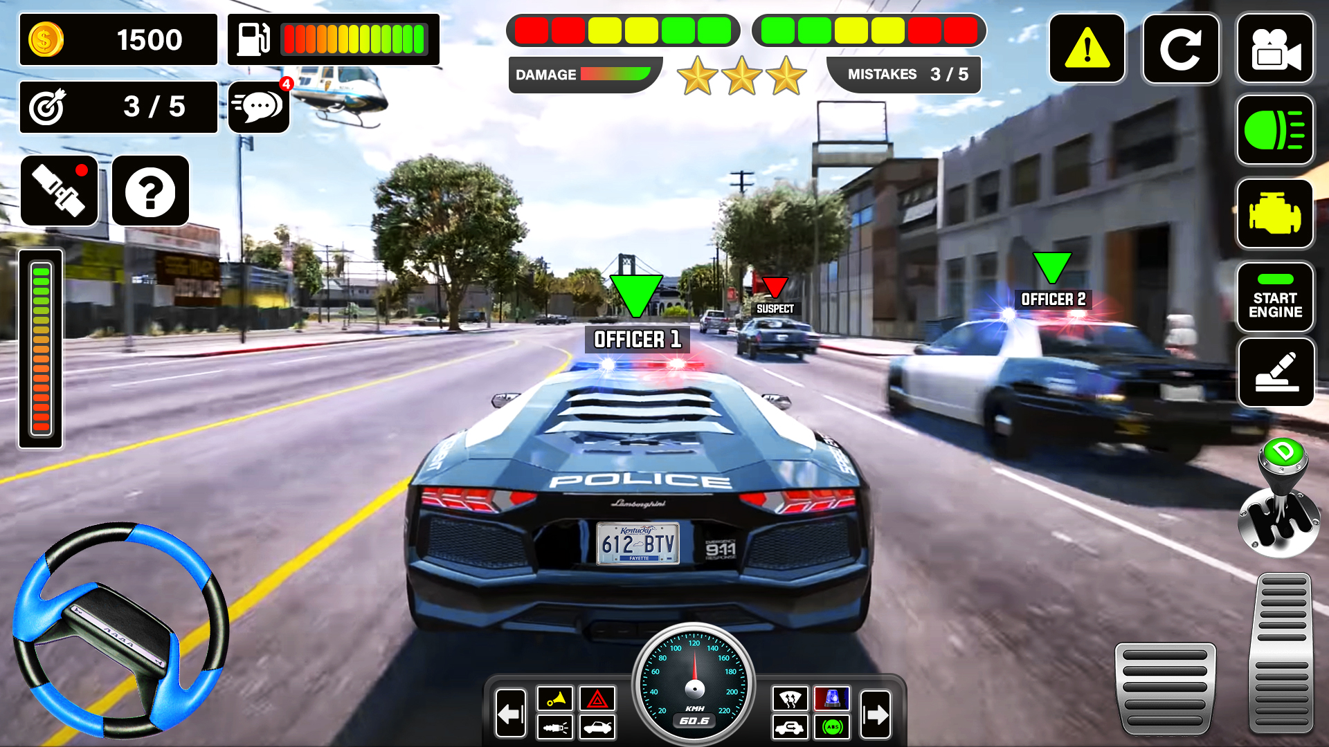 Highway Police Car Chase Simulator : Cops Car Driving and Car Chase ...