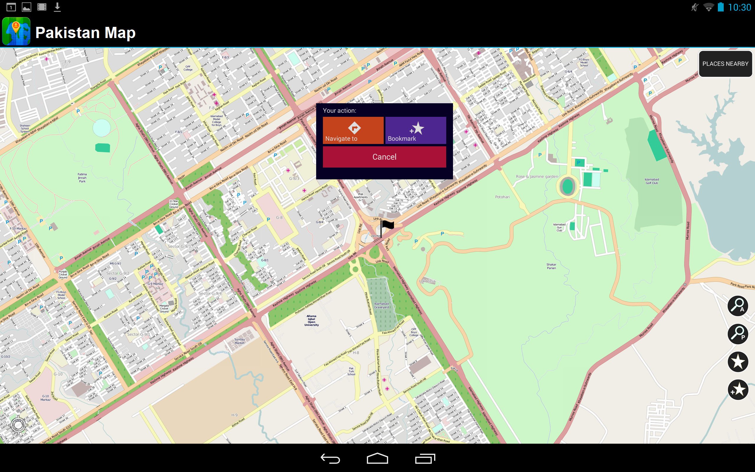 Pakistan - Offline Map - App on the Amazon Appstore