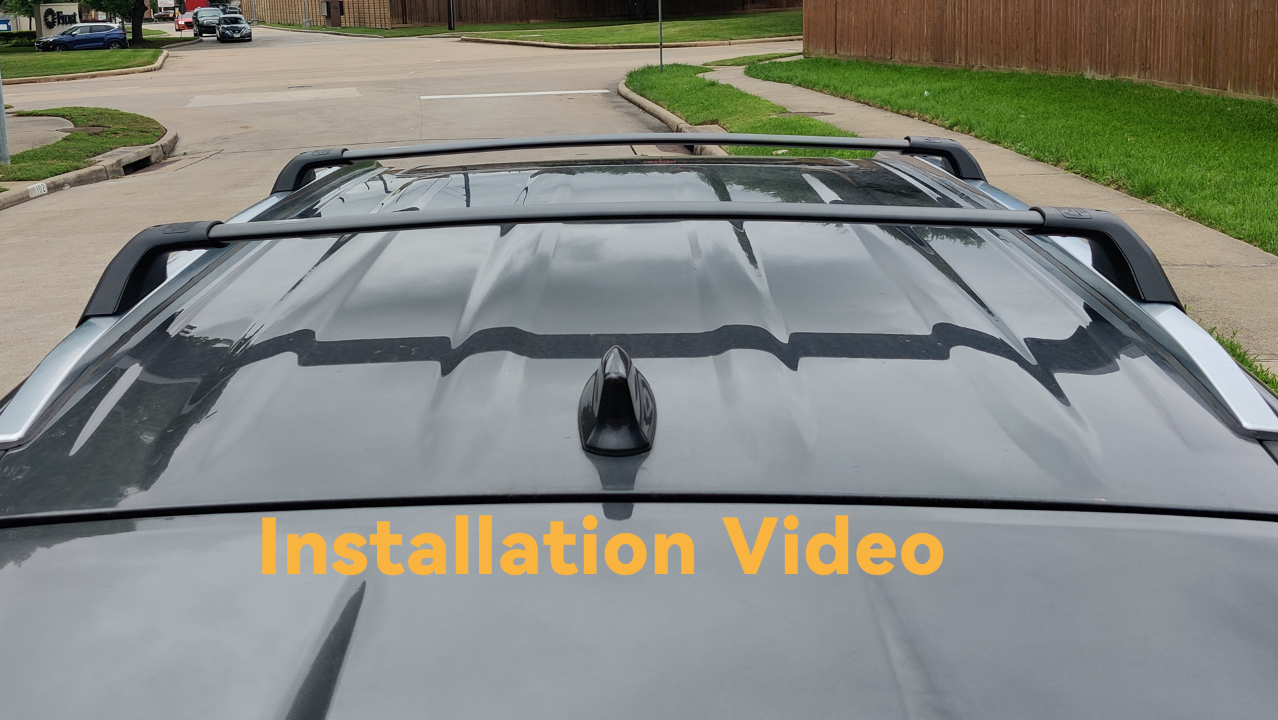 Cross Bar Toyota Grand Highlander LE Roof Rack s, Direct-to-Roof Mount ...
