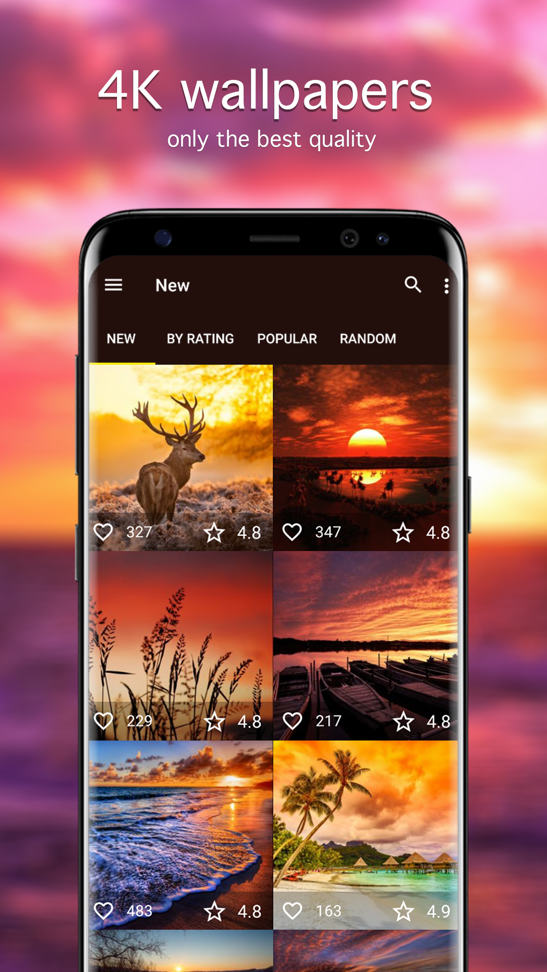 Sunset Wallpapers and Backgrounds apps 4k - App on Amazon Appstore