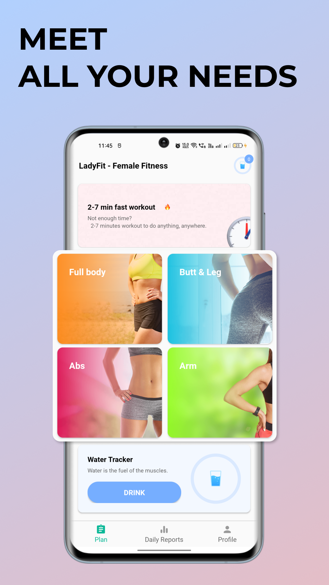 LadyFit - Female Fitness & Workouts - App on Amazon Appstore
