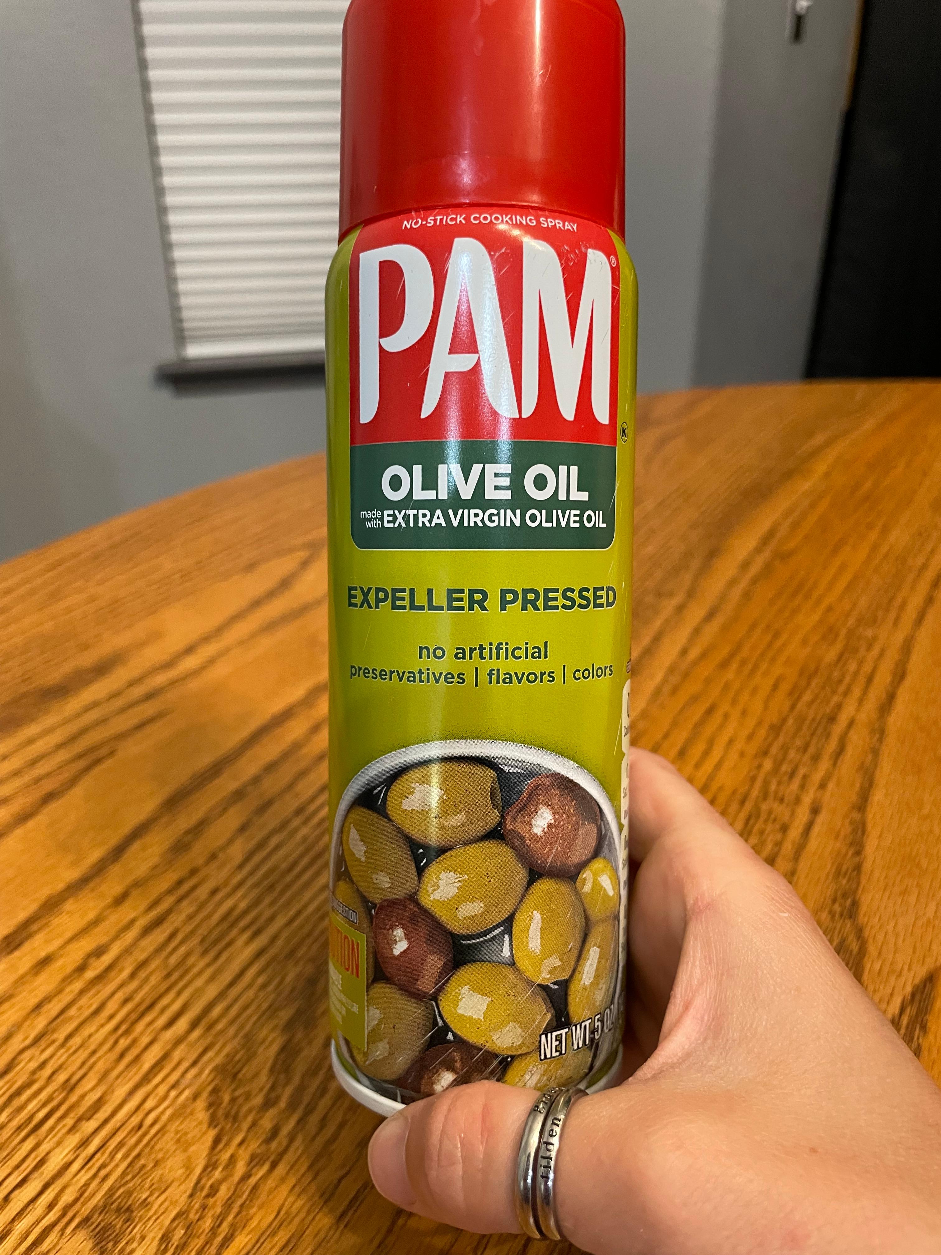 Watch Pam olive oil spray honest review on Amazon Live