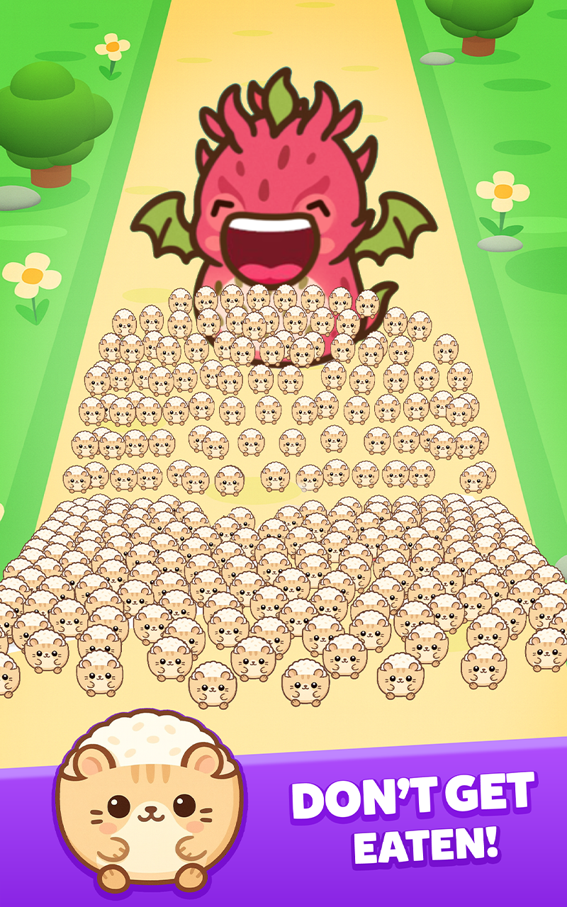 Food Kawaii Run: Crowd Control – Cute Foodimals Runner 3D with Choice ...