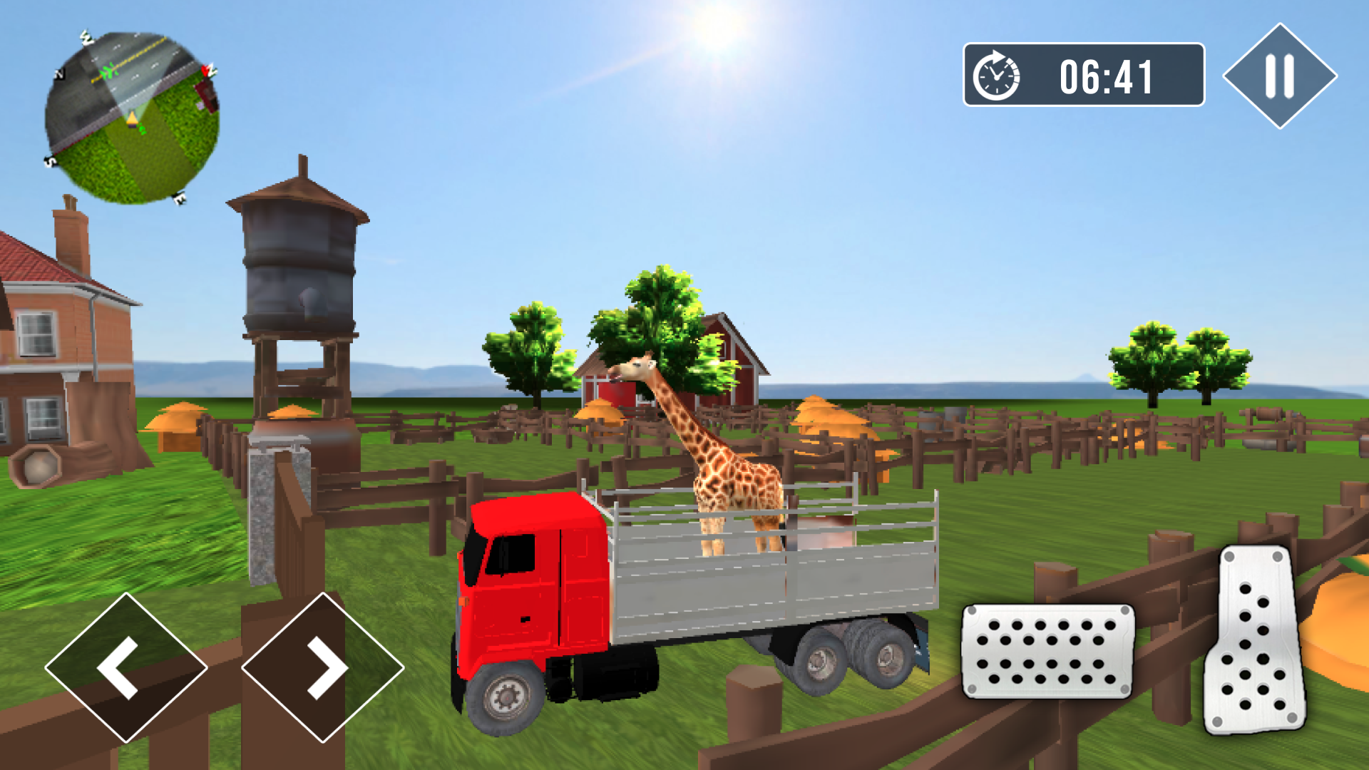 Offroad Real Wild Farm Animals Transporter Truck Driving Game 3D ...
