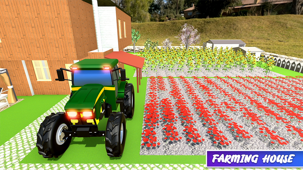 Tractor Farming 3D Harvest : Village Farming, Simulator 3D - App on ...